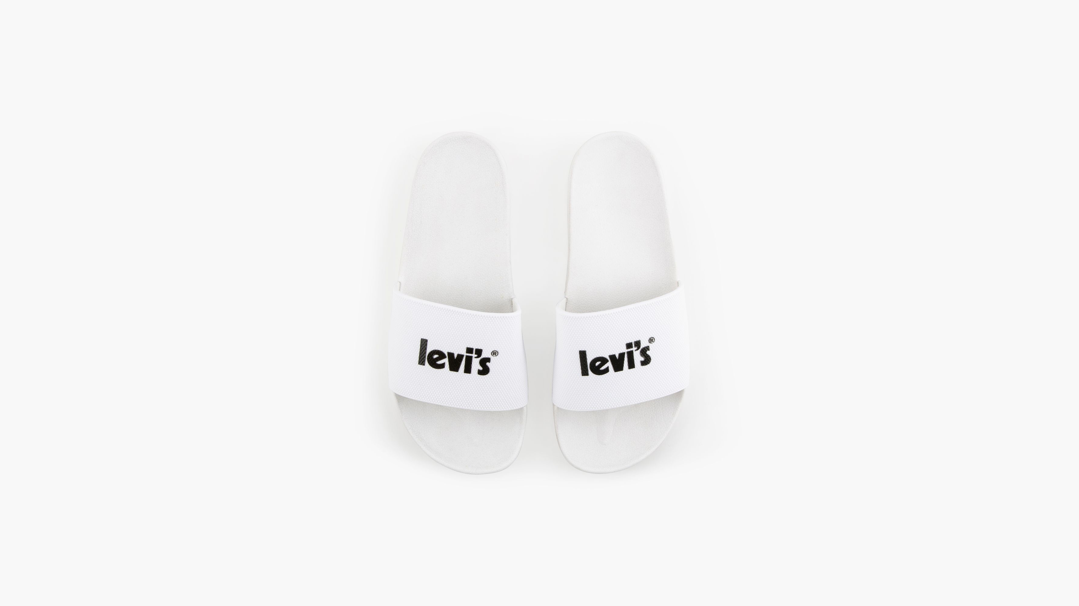 Levi's® June Sliders - White | Levi's® ME