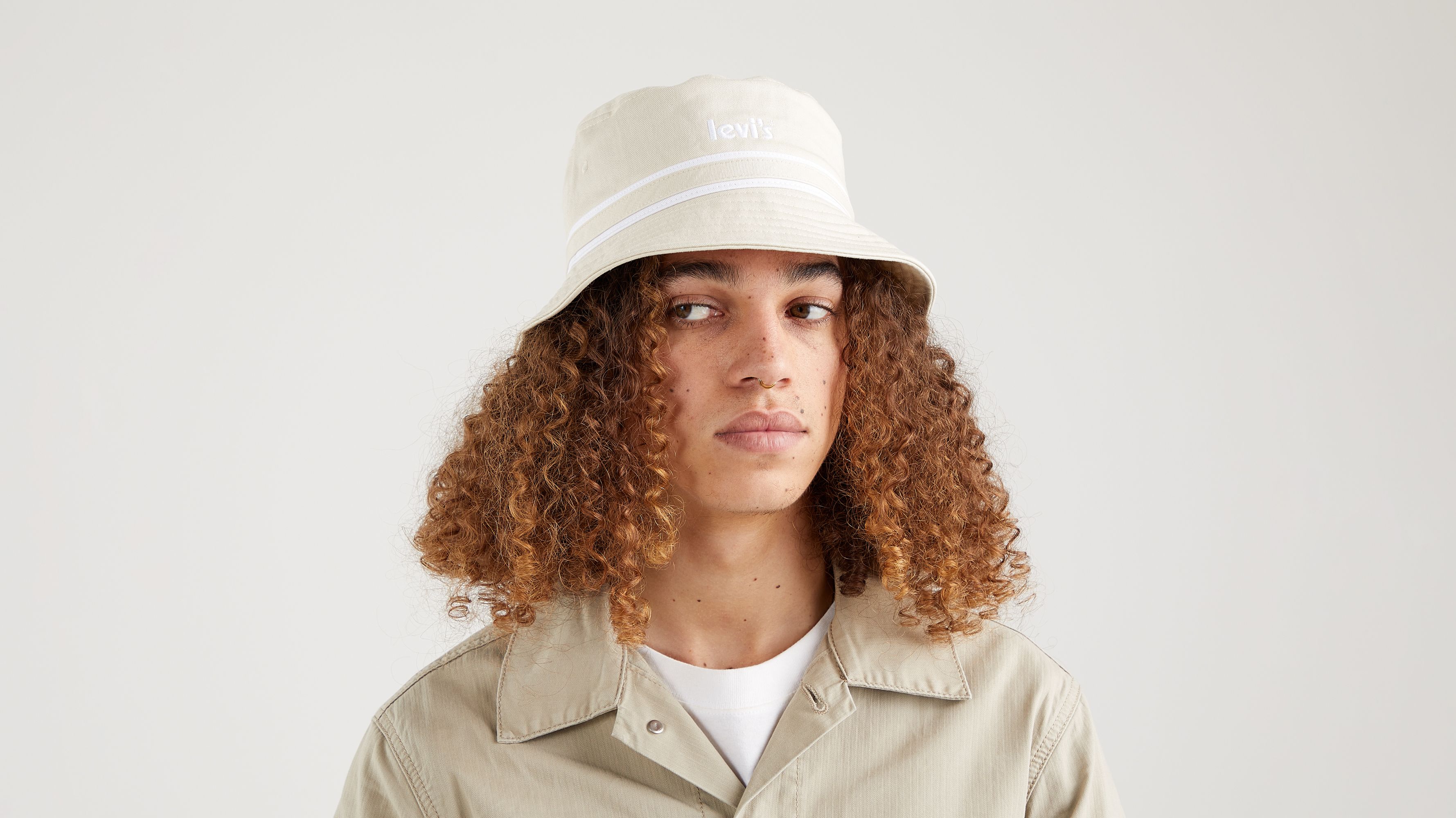 Poster Logo Bucket Hat - Brown | Levi's® US