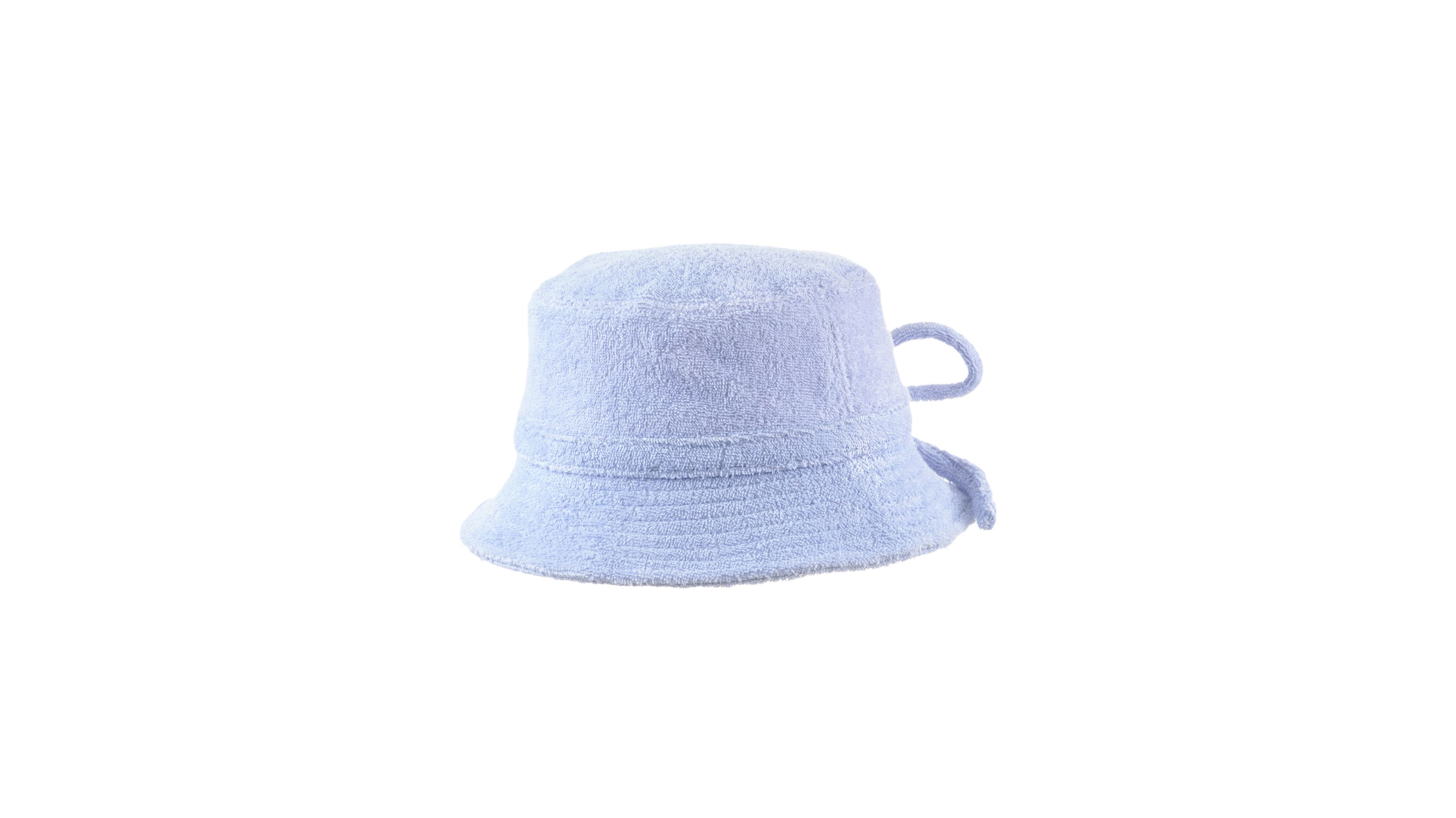 Terry Bucket Hat With Poster Logo - Blue | Levi's® CA