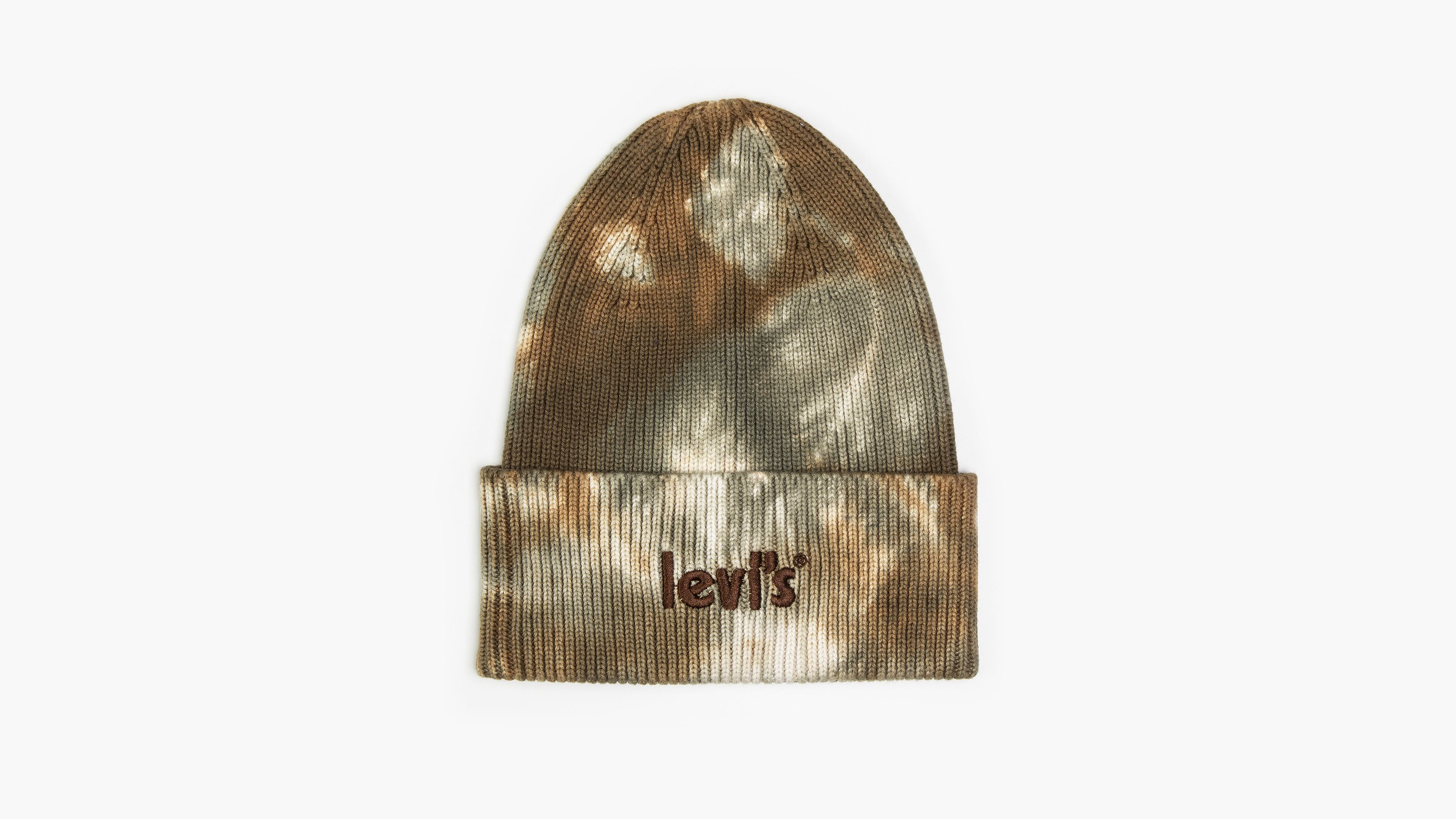Levi's® Poster Logo Beanie - Brown | Levi's® US