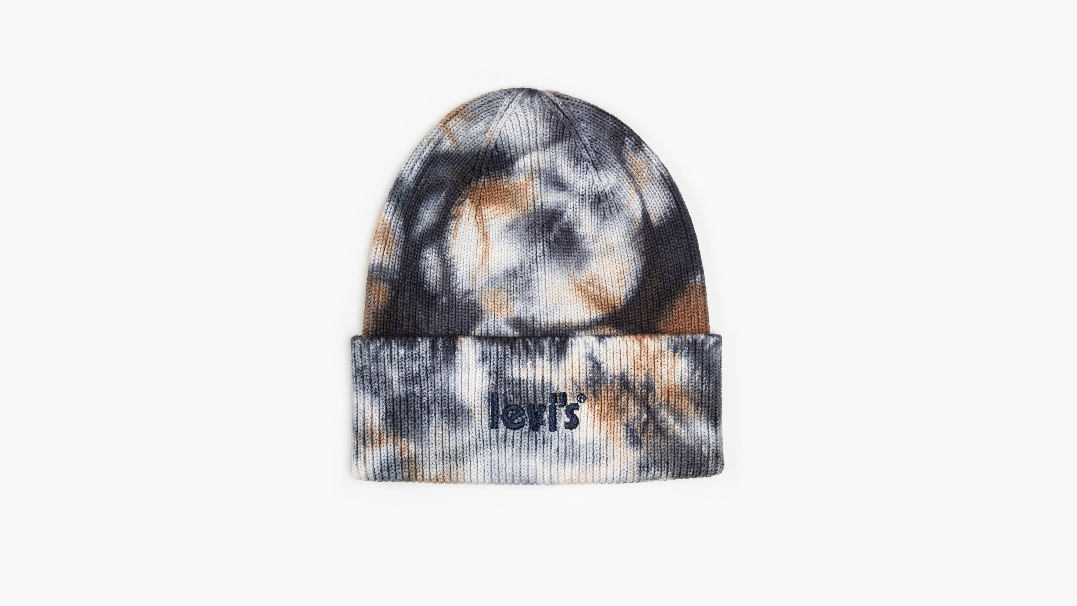Levi's® Poster Logo Beanie - Blue | Levi's® US