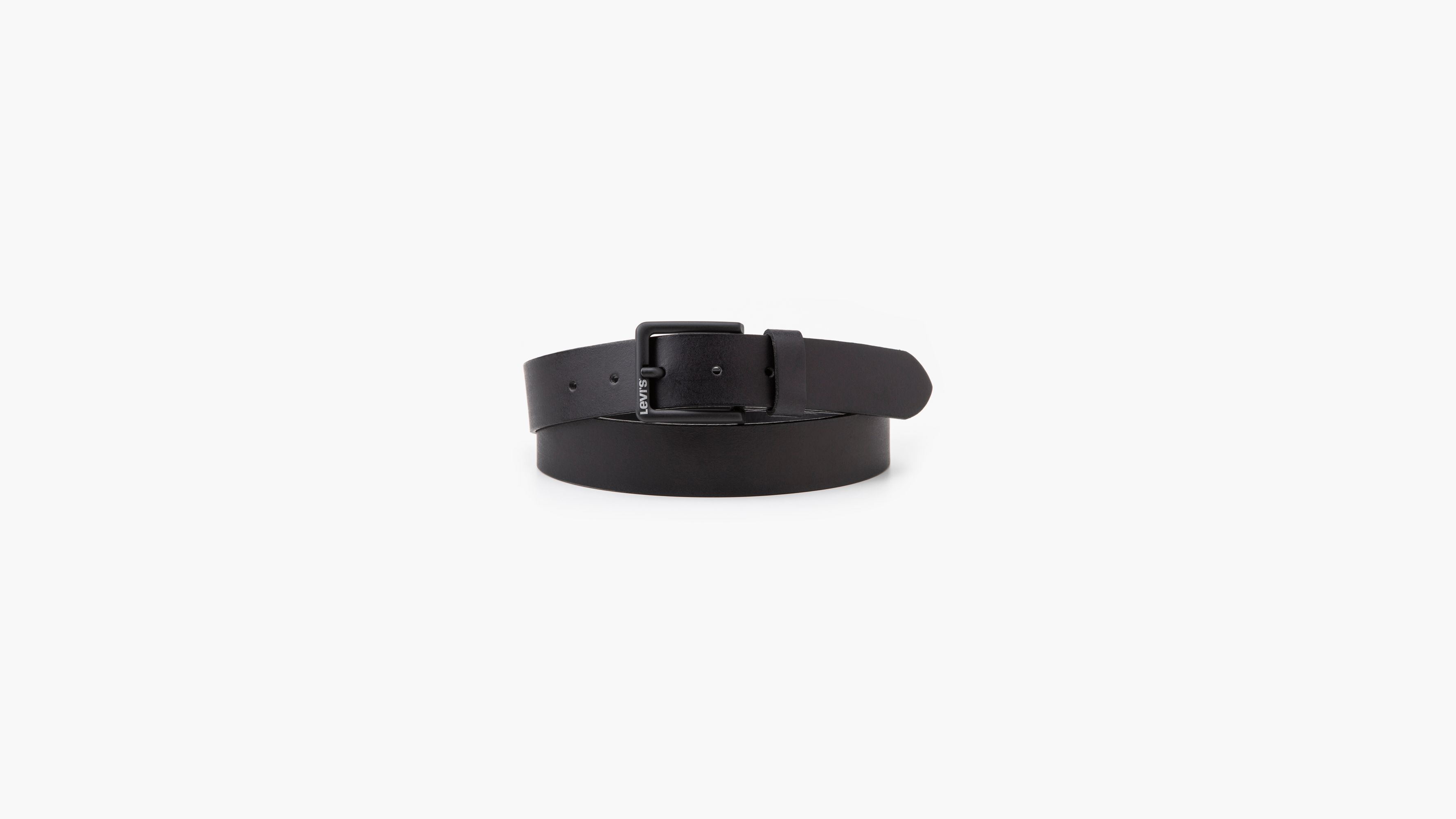 Square Logo Buckle Belt - Black | Levi's® BE