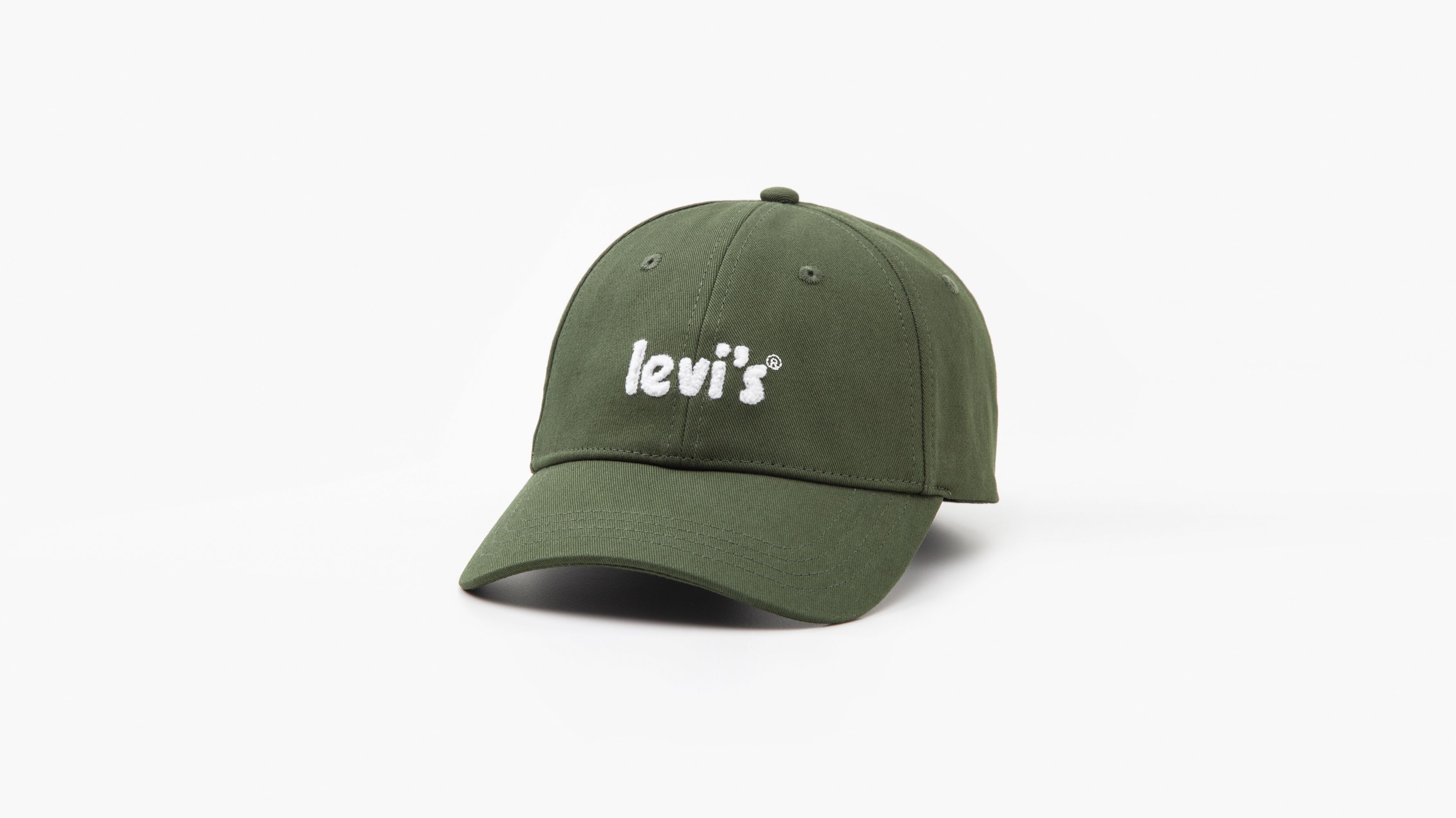 Poster Logo Chenille Cap - Green | Levi's® US