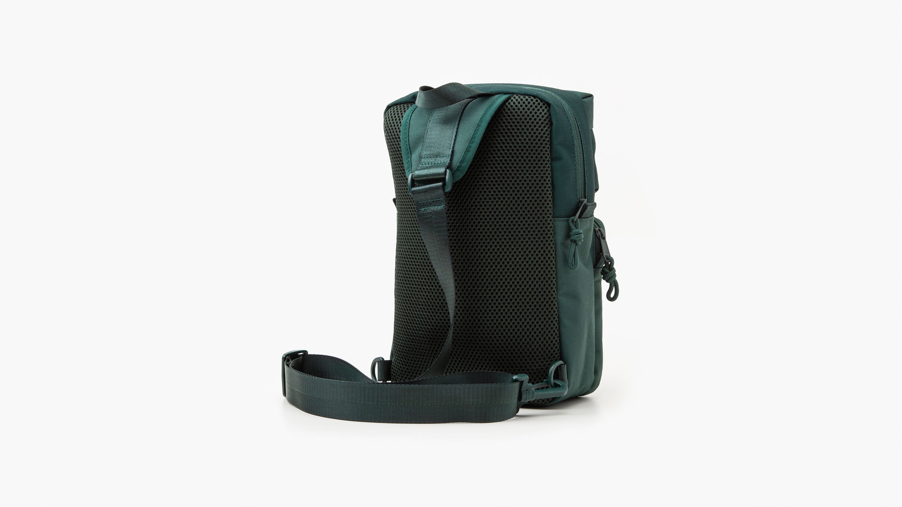 Mixed Material Sling Backpack - Green | Levi's® US