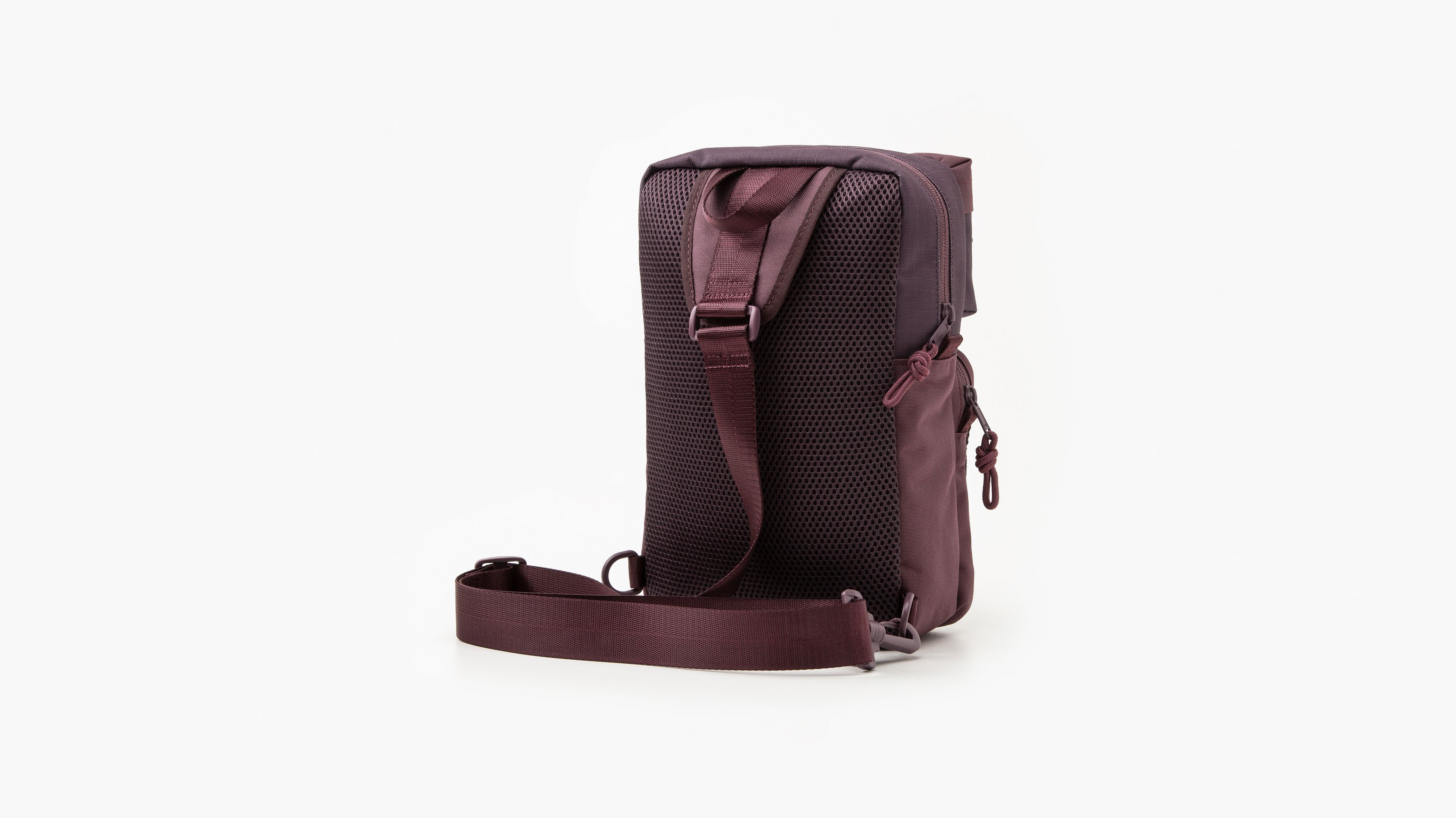 Mixed Material Sling Backpack - Purple | Levi's® US