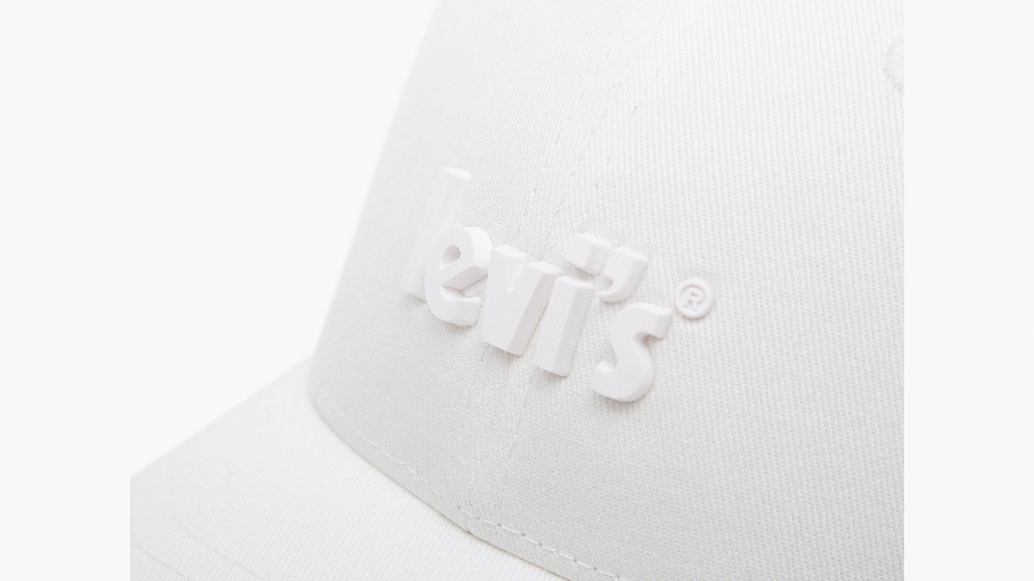Casquette Logo Poster Flexfit® - Blanc | Levi's® FR