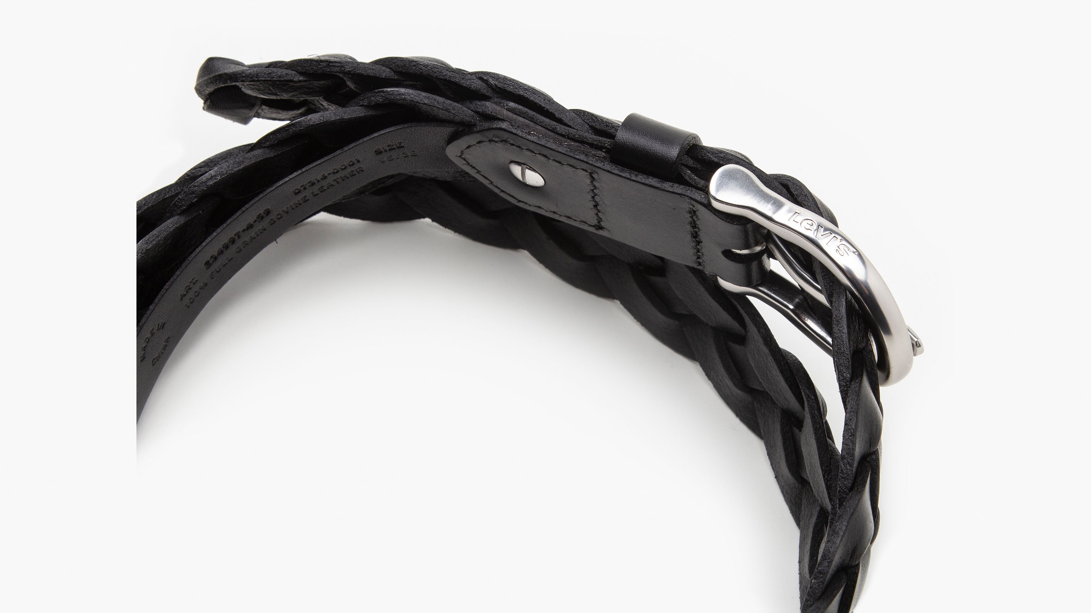 Core Braided Belt - Black | Levi's® RO