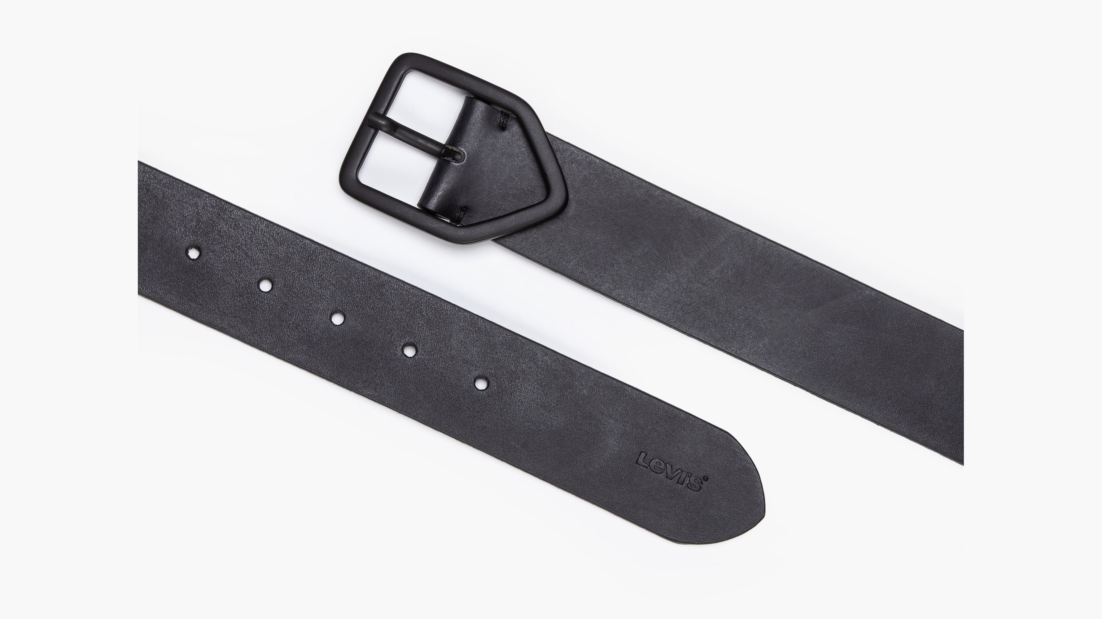 Geometric Buckle Belt - Black | Levi's® HU
