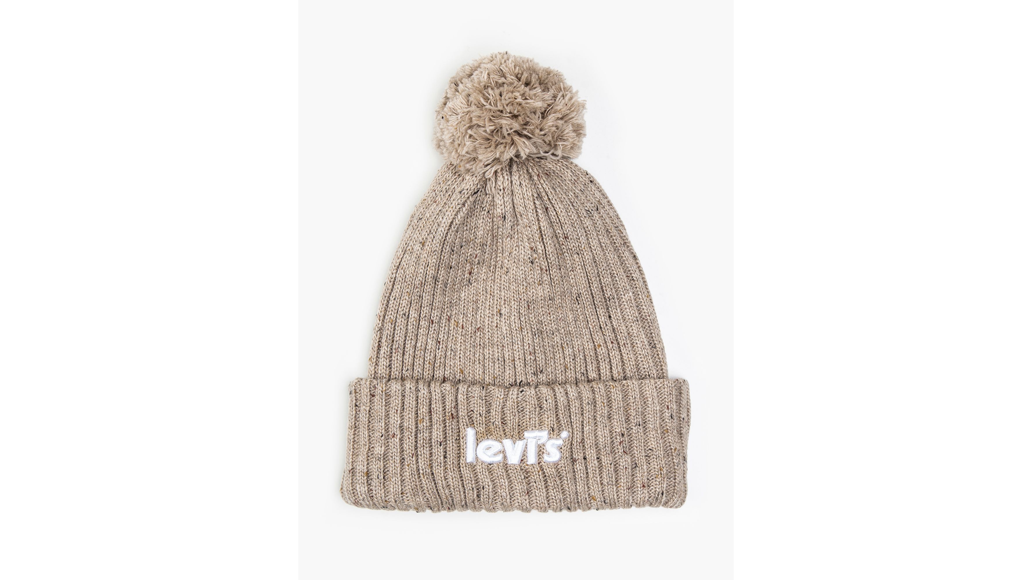 Pom Pom Beanie - White | Levi's® US