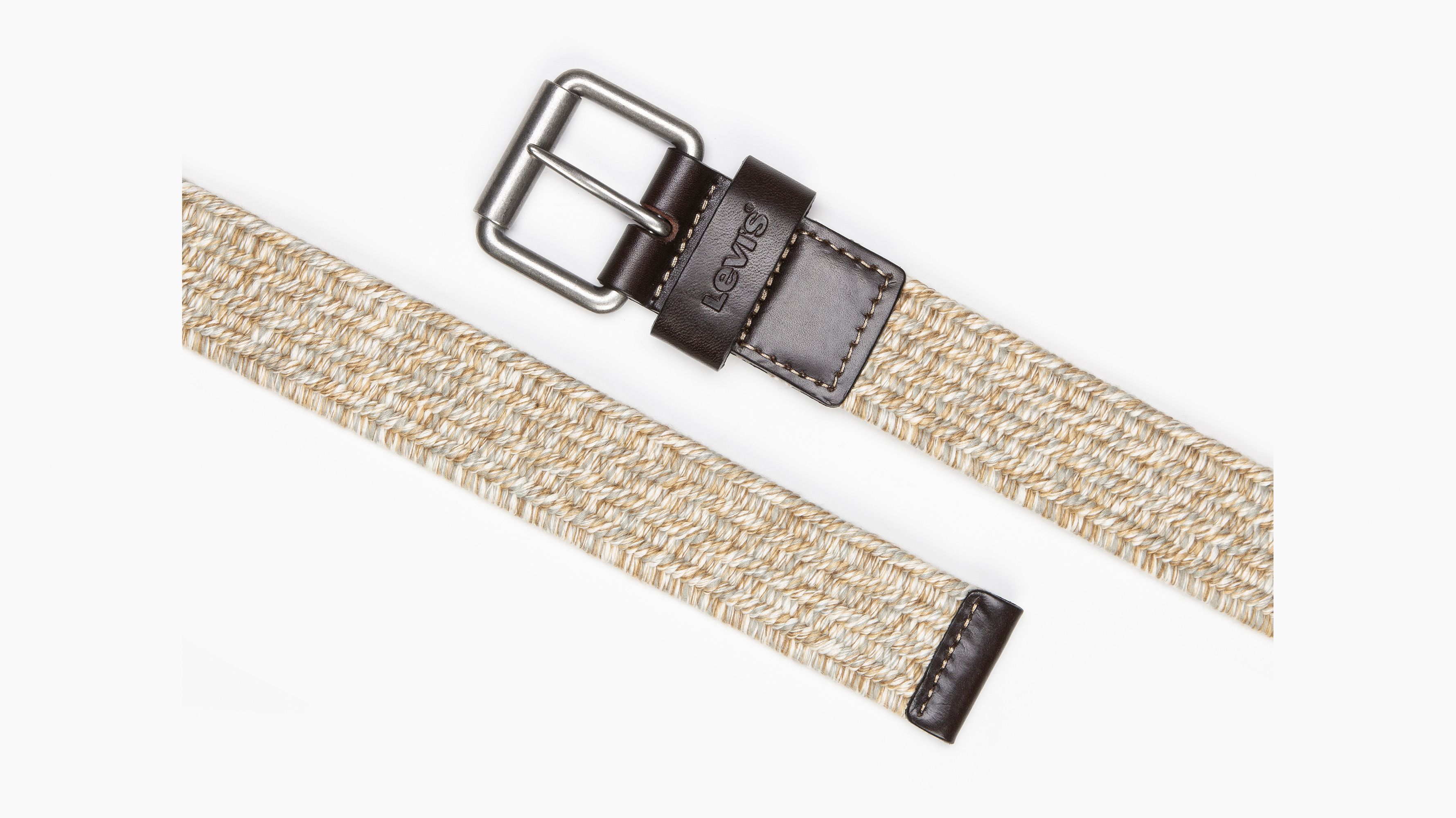 Stretch Woven Belt - Cream | Levi's® GB