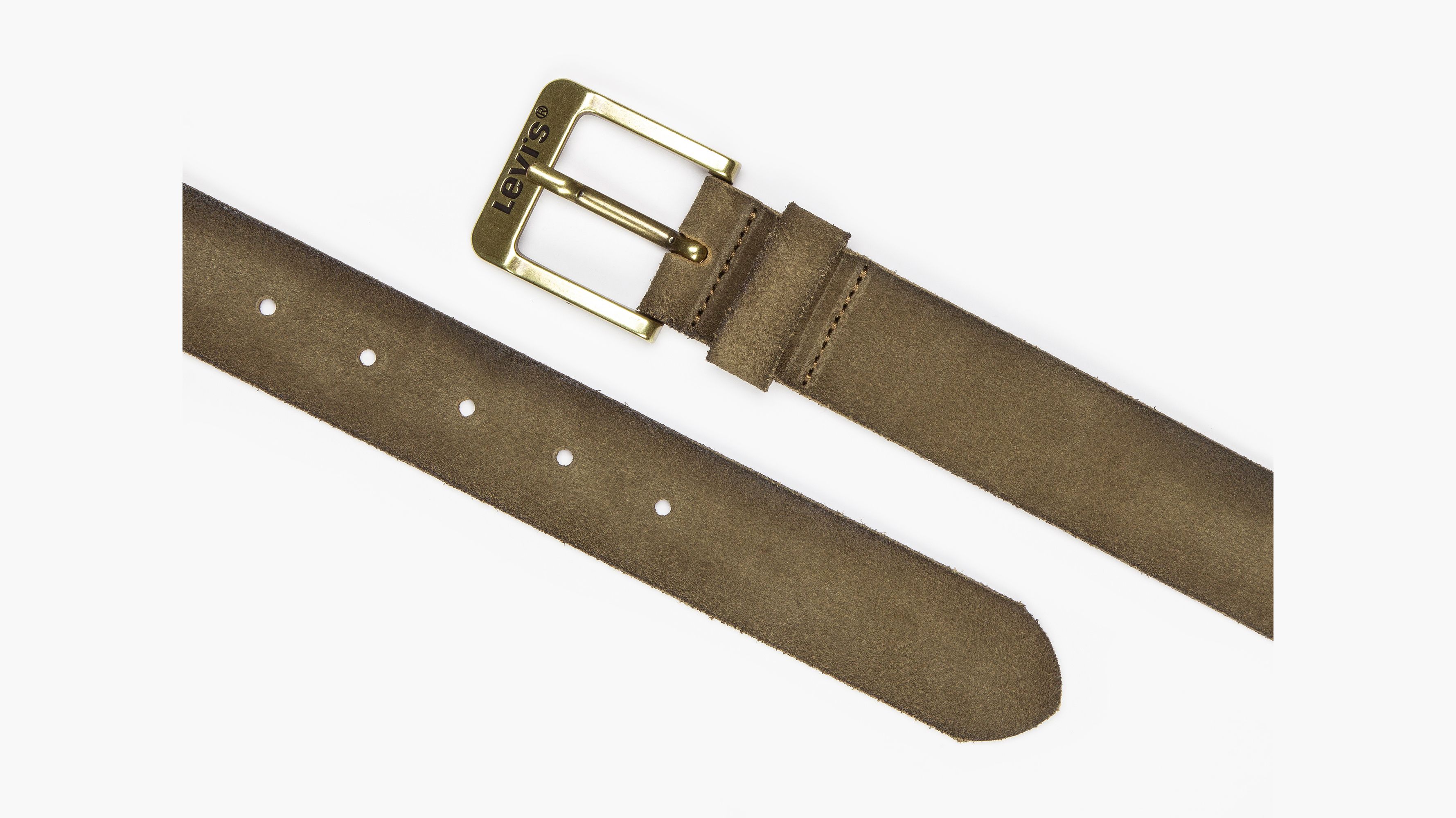Suede Belt - Green | Levi's® HR