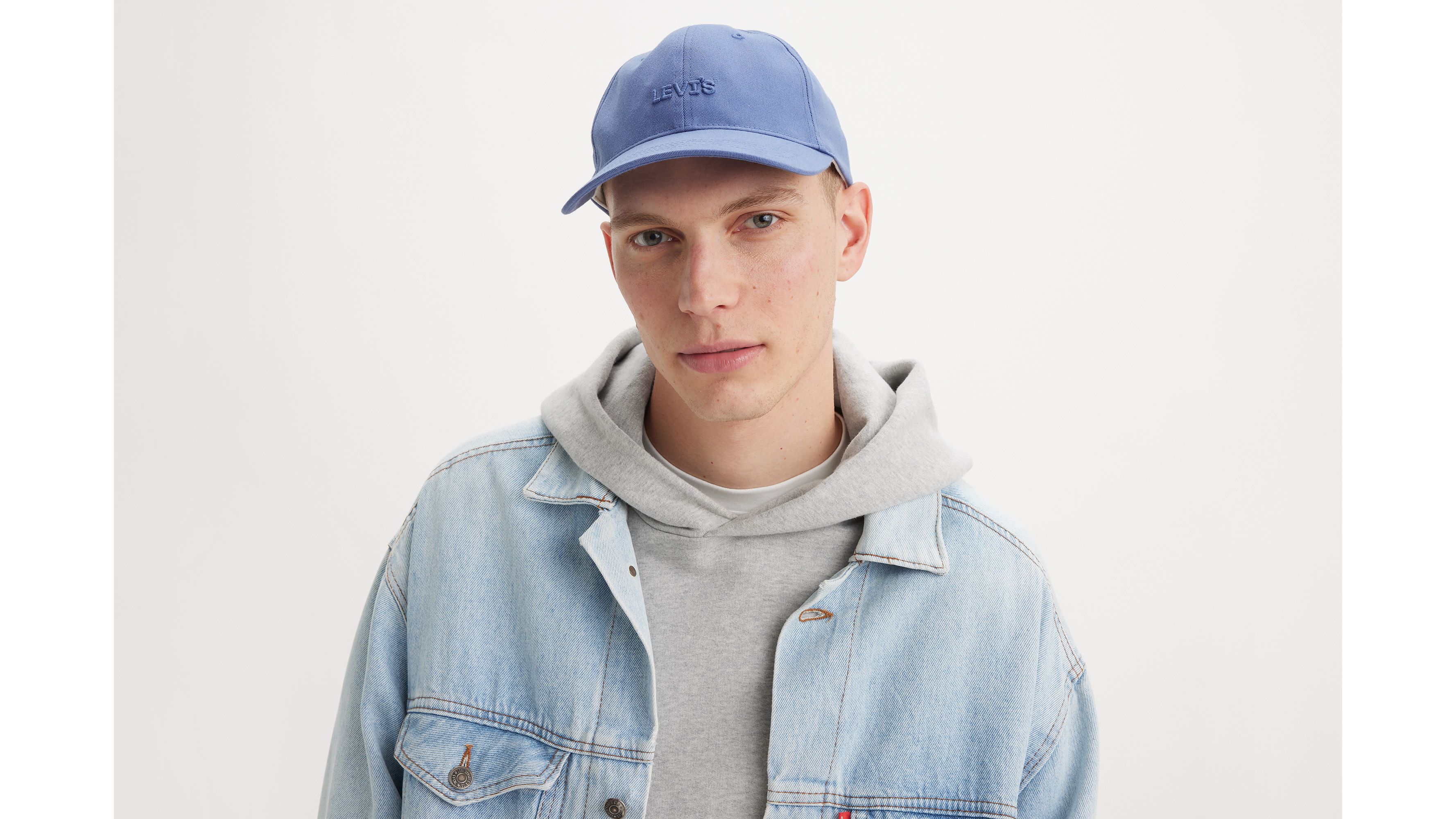 Headline Logo Flexfit® Cap - Blue | Levi's® US