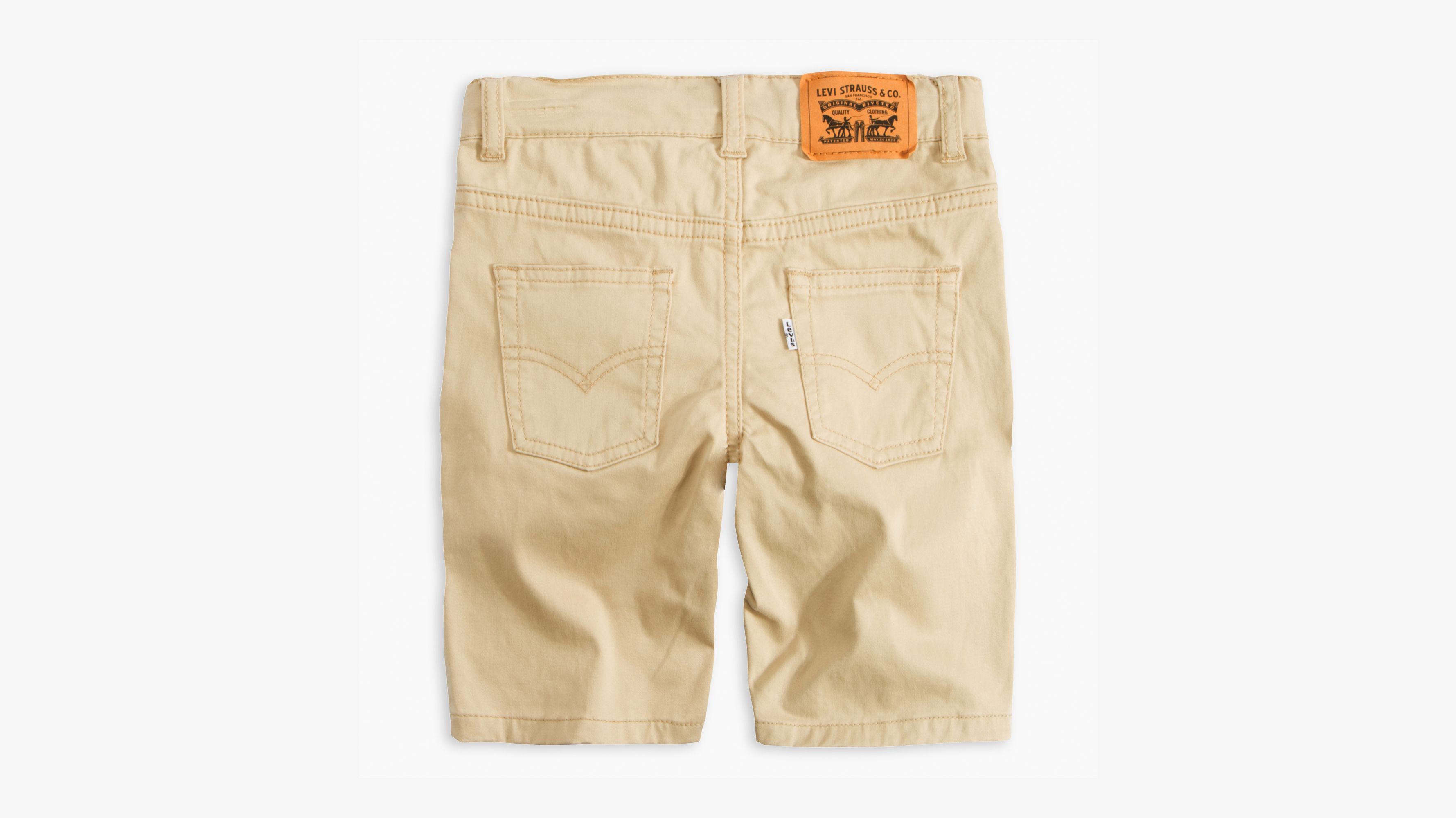 Big Boys 8-20 511™ Slim Sueded Shorts - Brown | Levi's® US