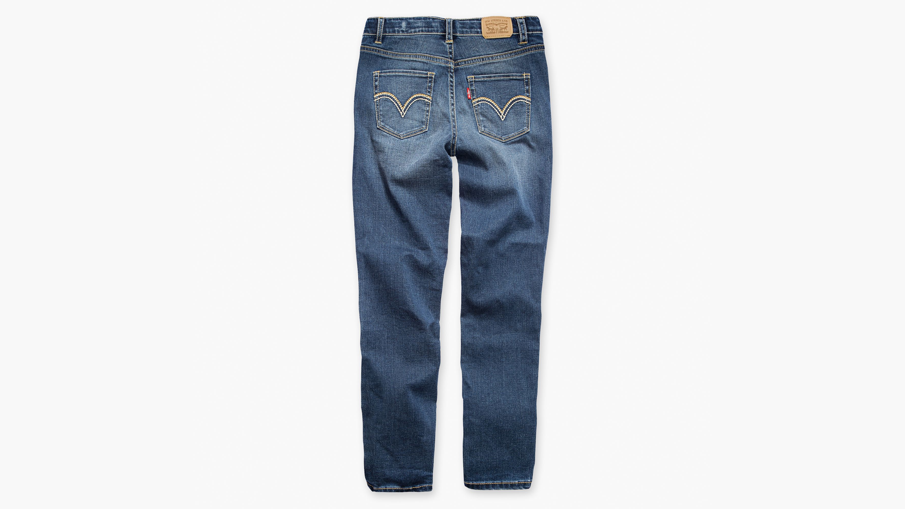 Girls 7-16 710 Super Skinny Jeans - Medium Wash | Levi's® US