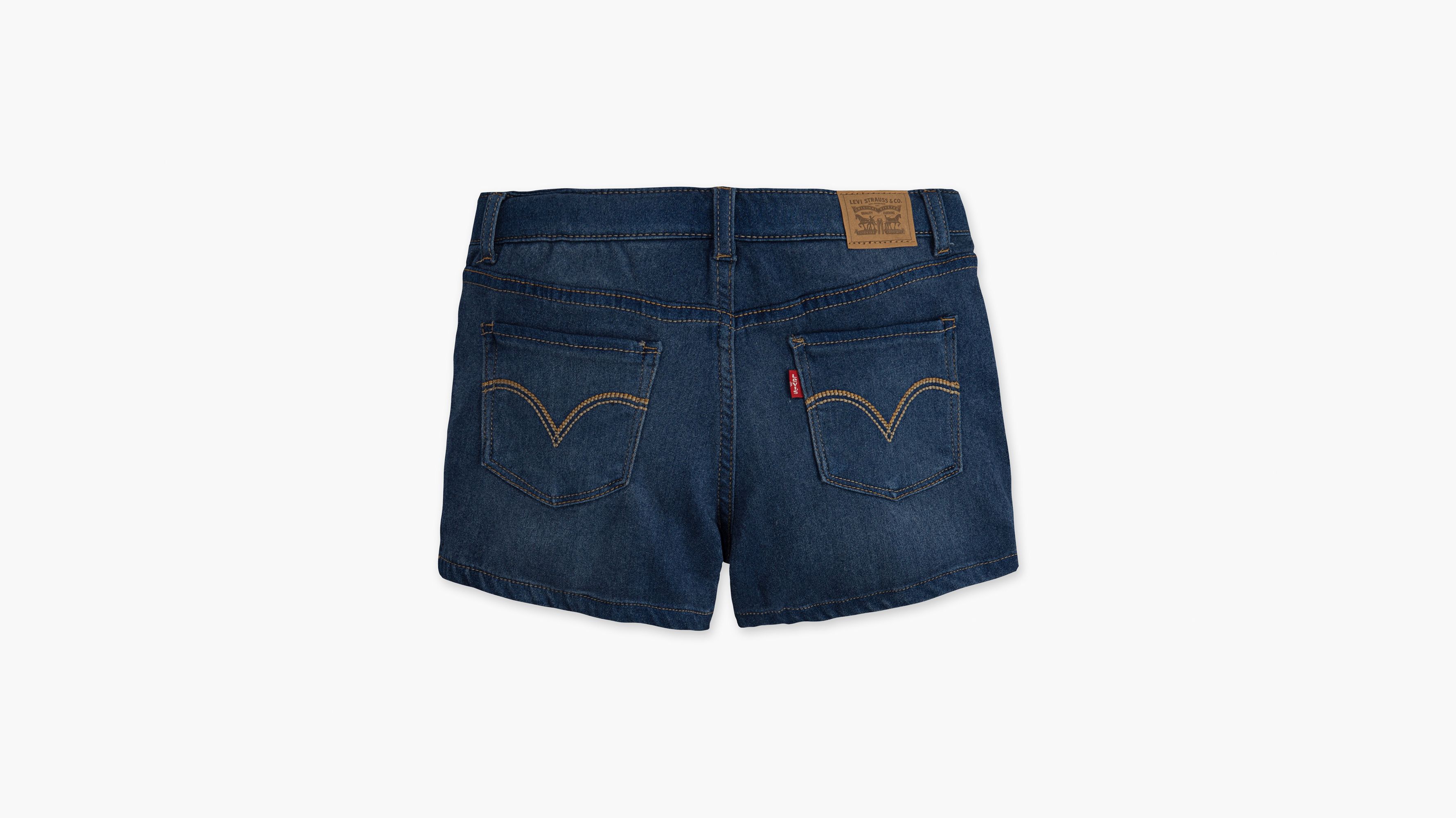 Little Girls 4-6x Everyday Shorty Shorts - Medium Wash | Levi's® US