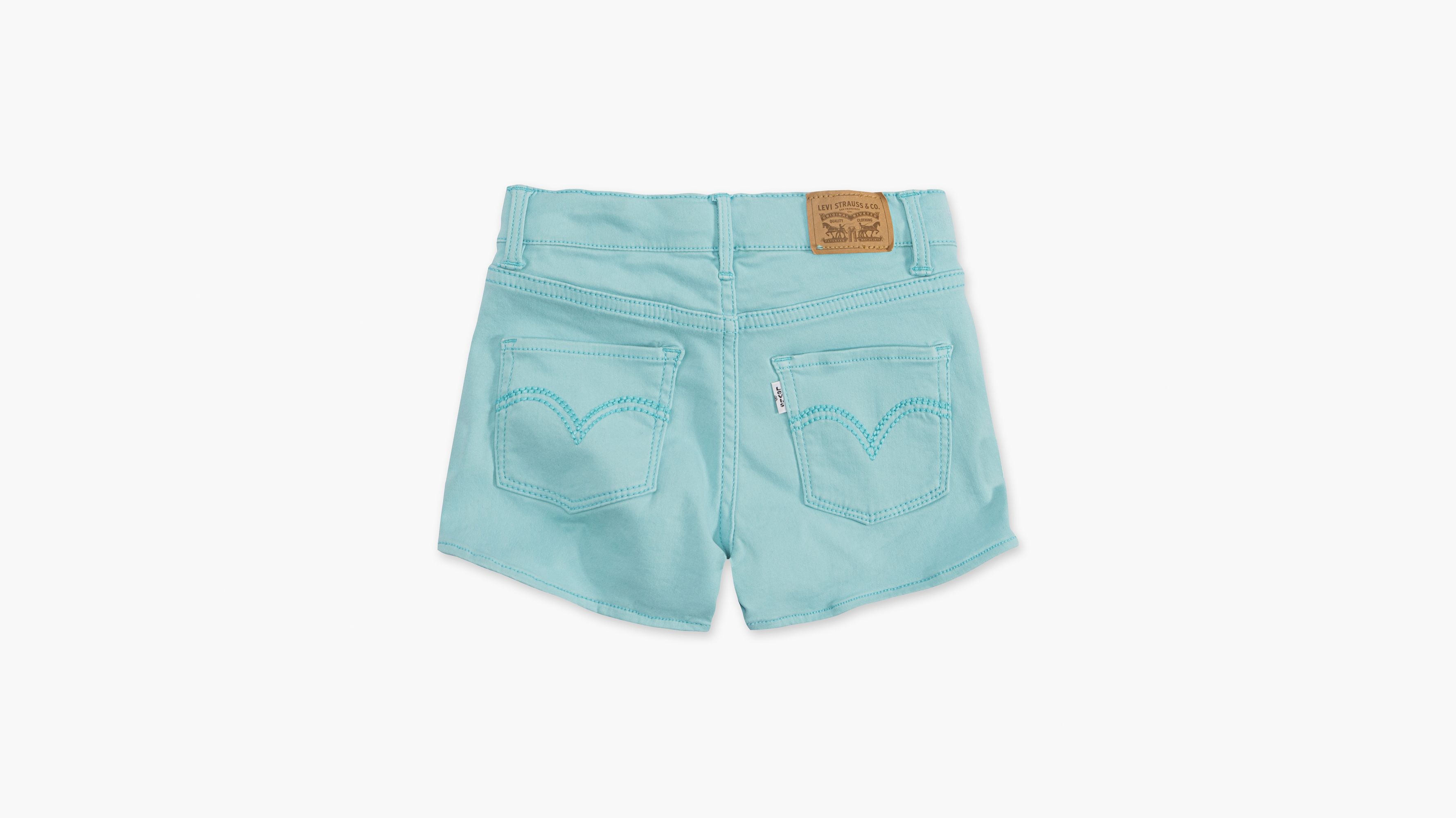 Little Girls 4-6x Jet Set Shorty Shorts - Blue | Levi's® US