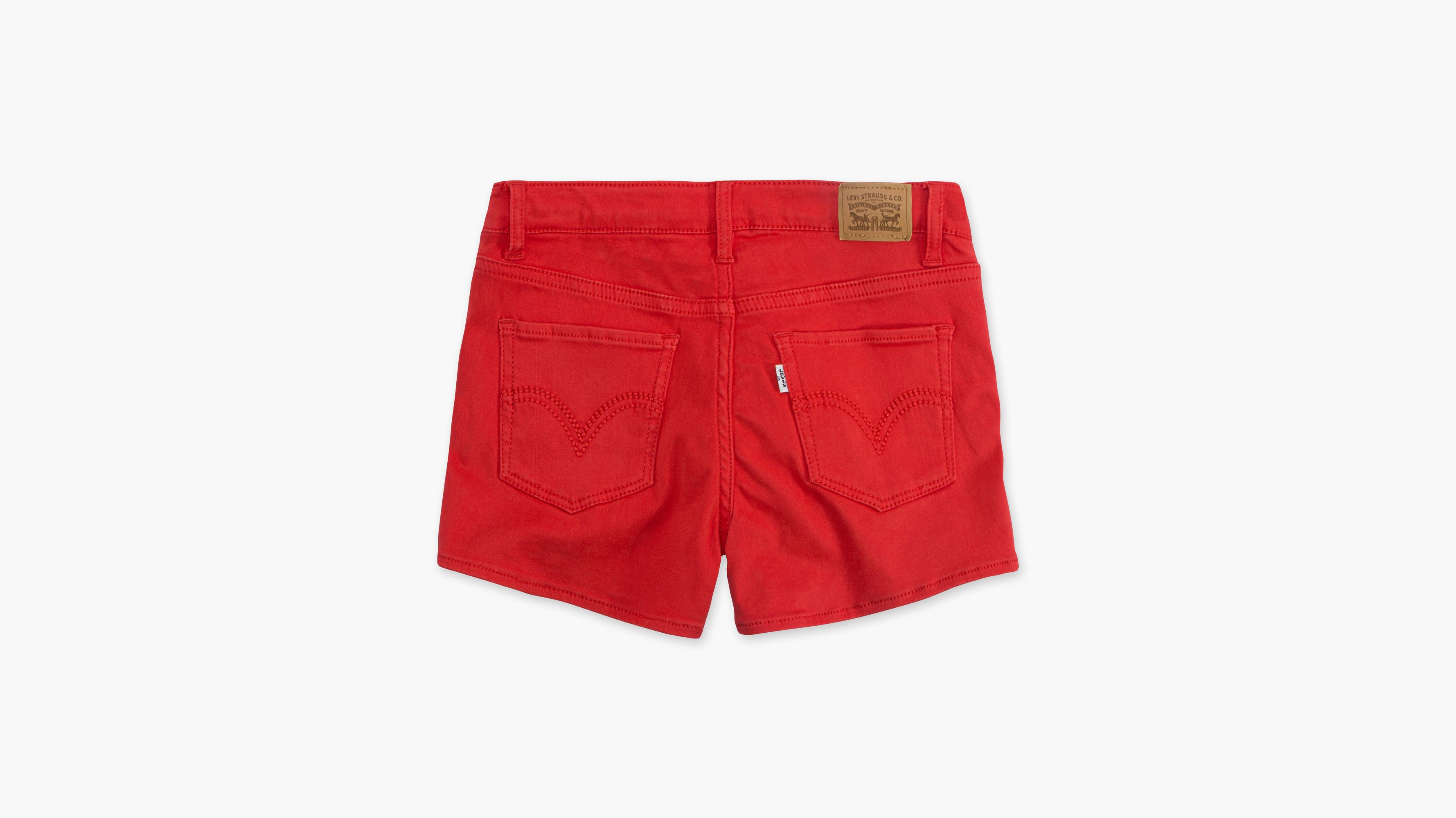 Big Girls 7-16 Jet Set Shorty Shorts - Red | Levi's® US