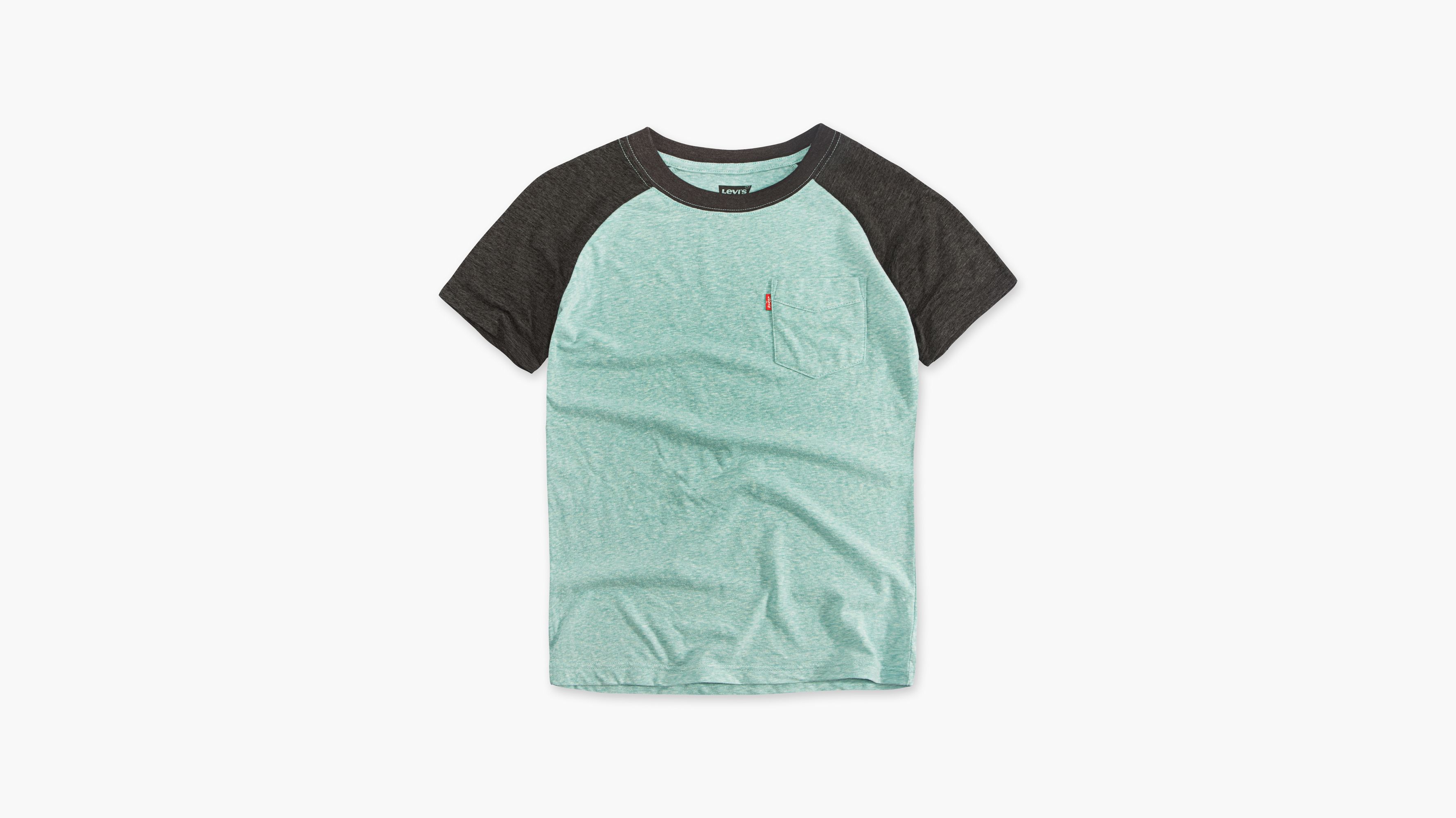 Little Boys 4-7x Raglan Pocket Tee Shirt - Multi-color | Levi's® US