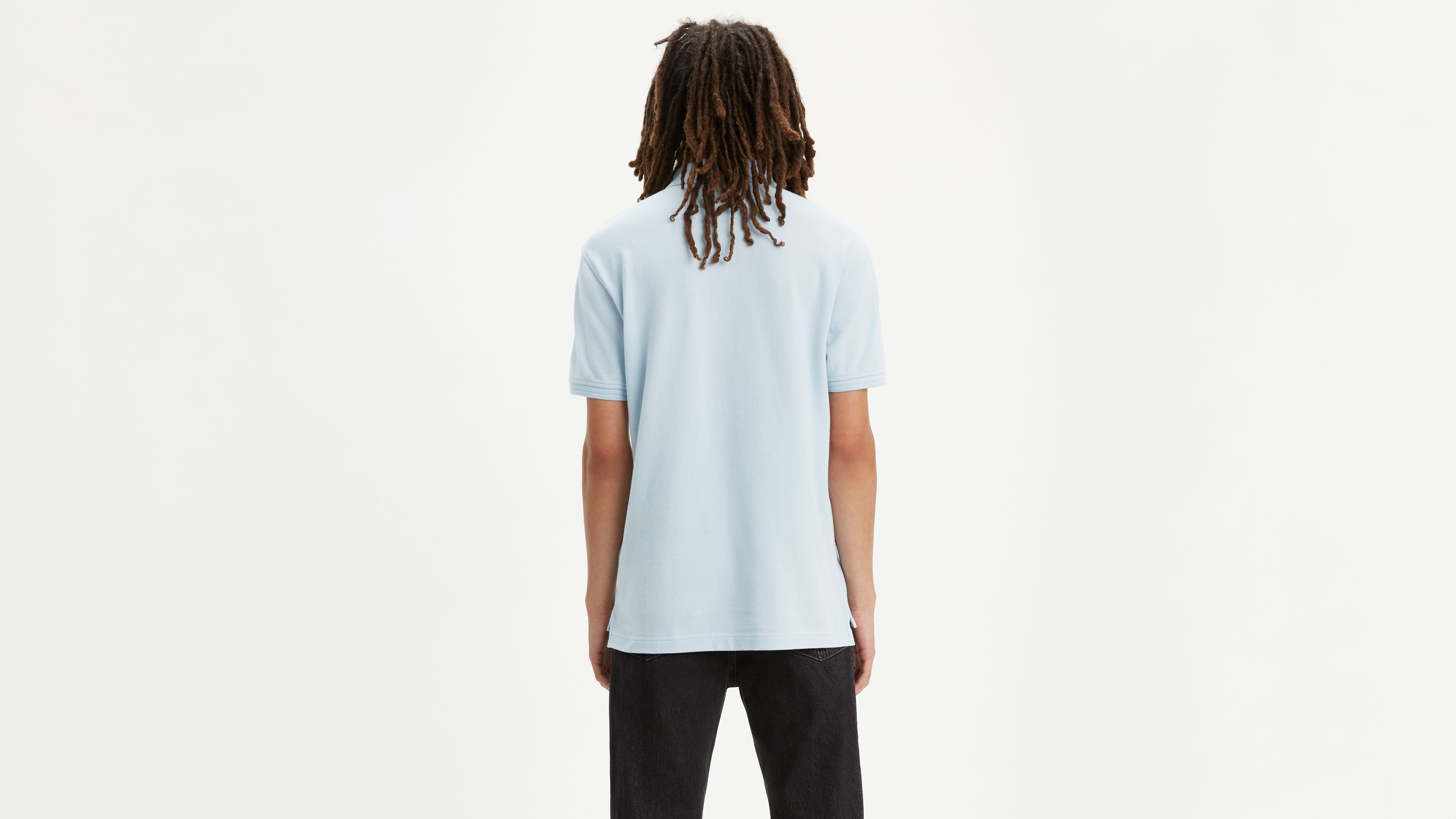 Levi's® Chest Logo Polo Shirt - Blue | Levi's® US