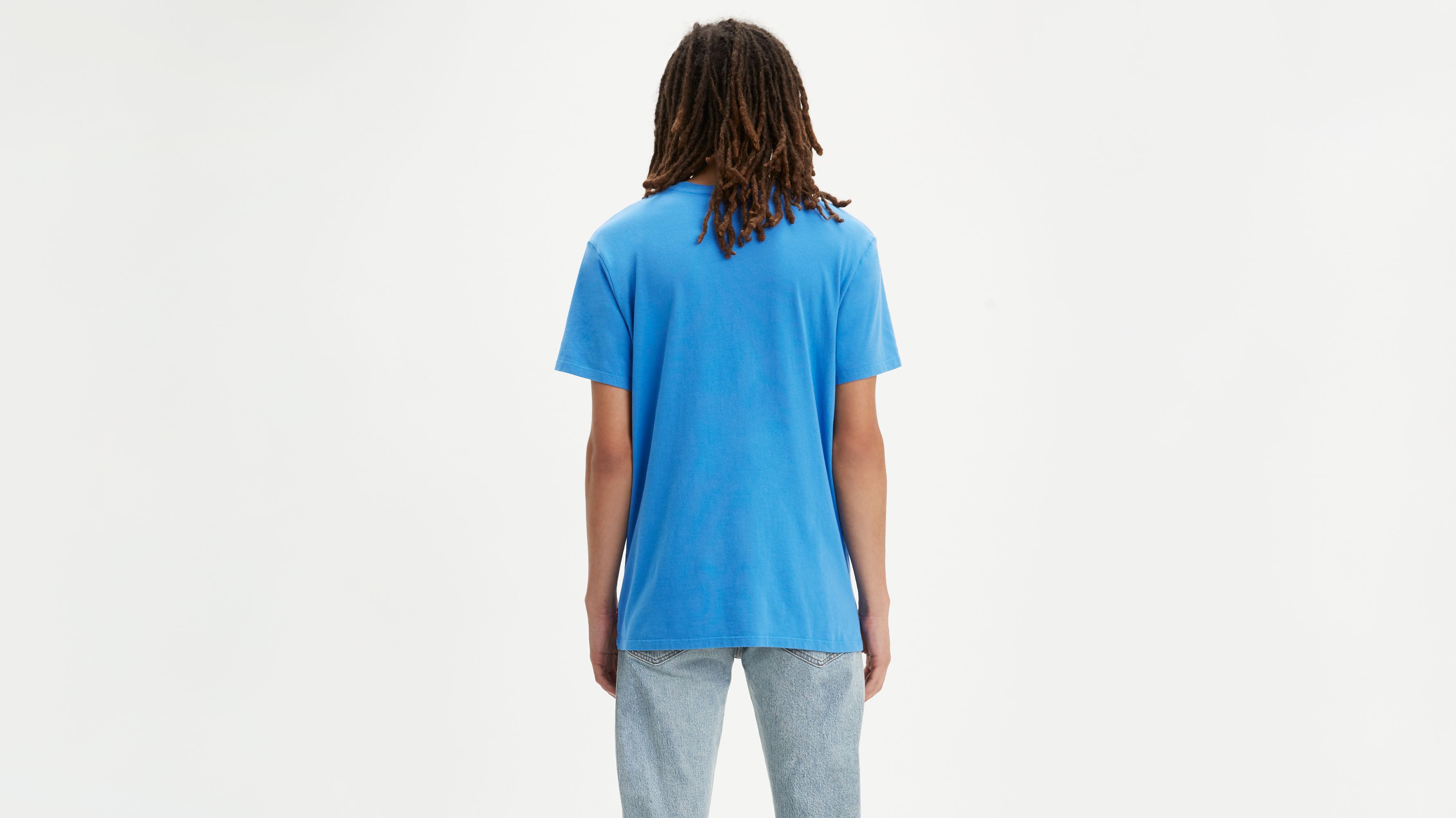 Levi's® Outline Logo Classic Tee Shirt - Blue | Levi's® US