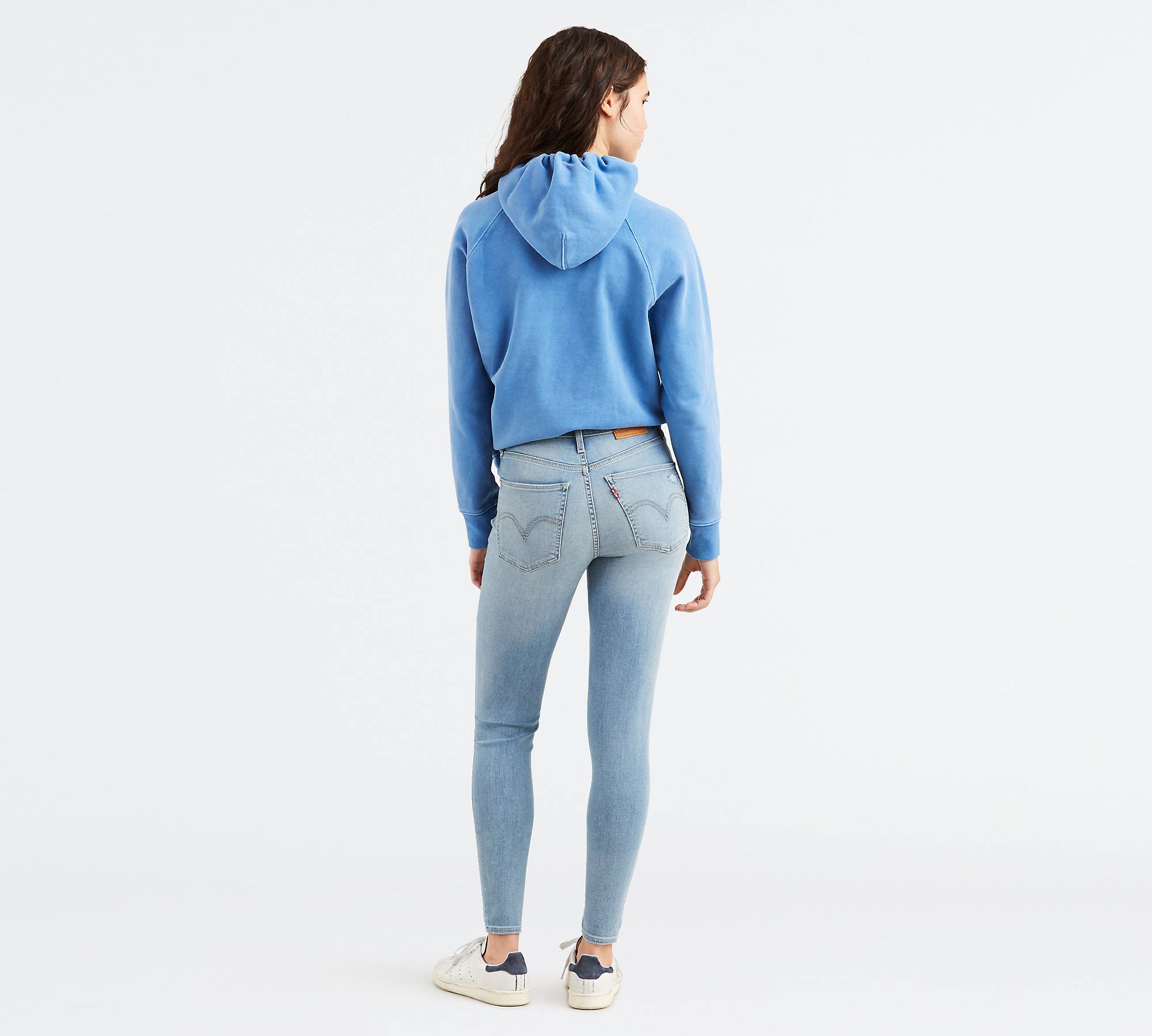 Mile High Super Skinny Womens Jeans Light Wash Levis® Us