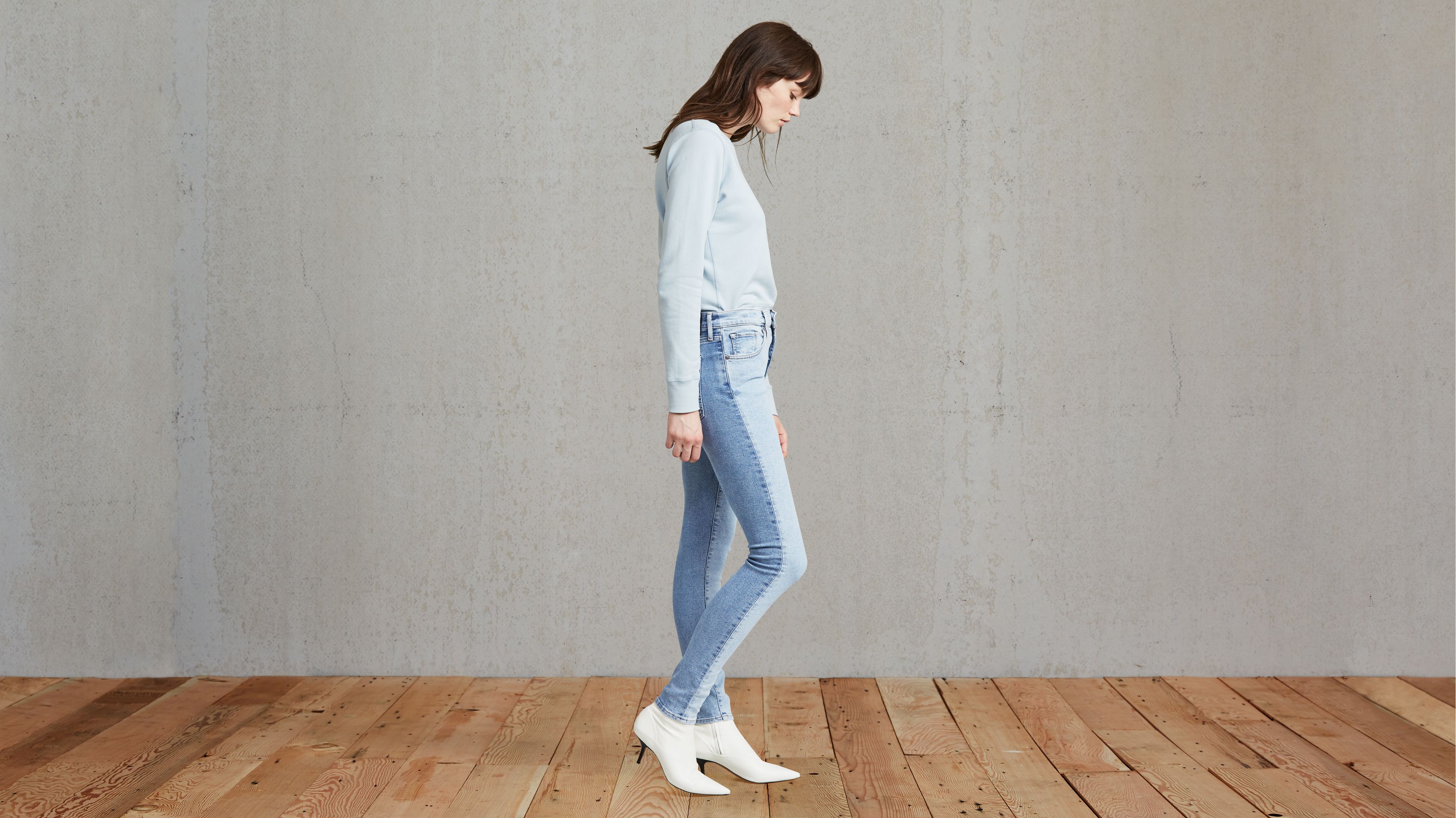Sliver High Rise Skinny Women's Jeans - Light Wash | Levi's® US