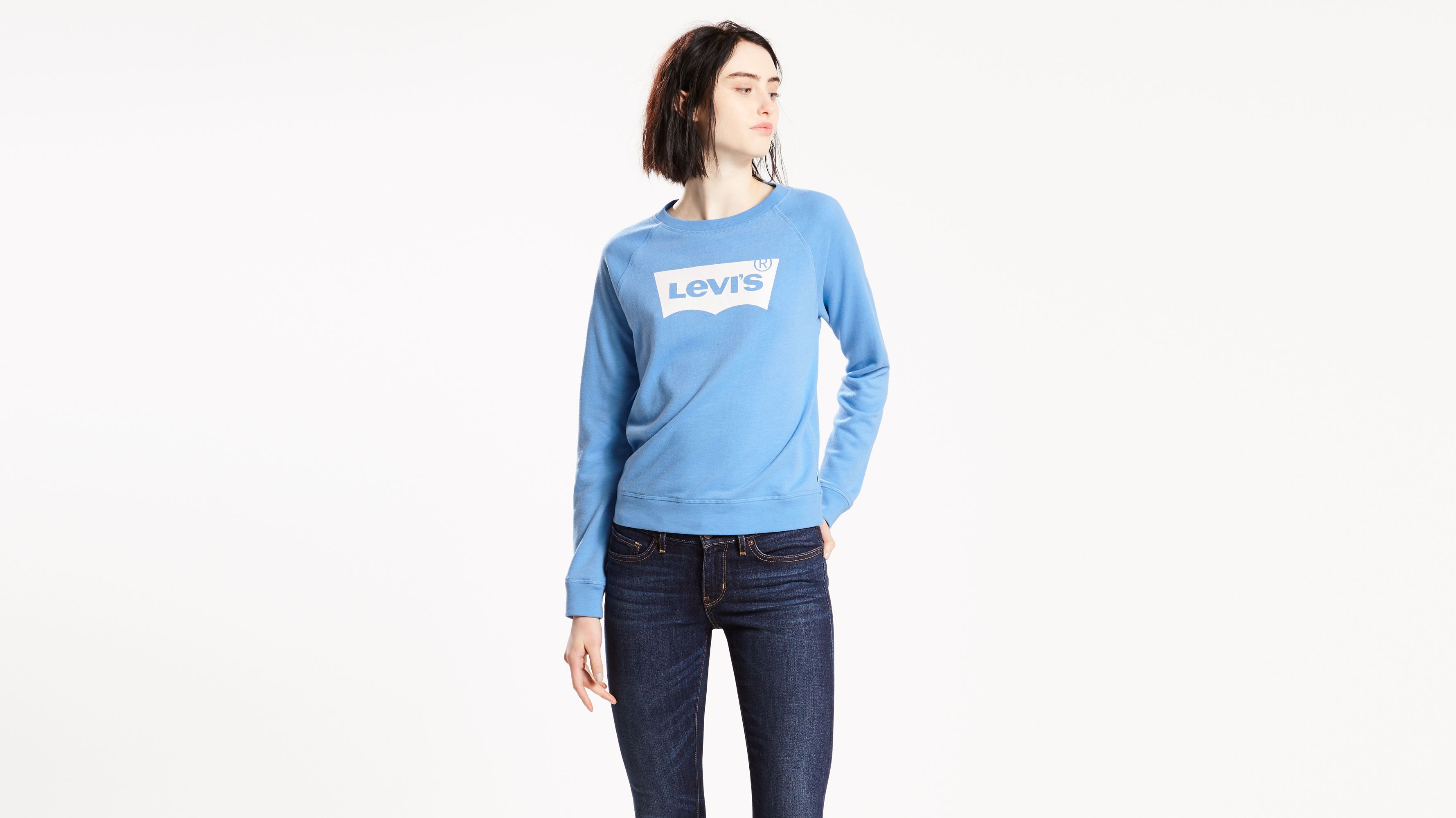 Classic Graphic Crewneck Sweatshirt - Blue | Levi's® US