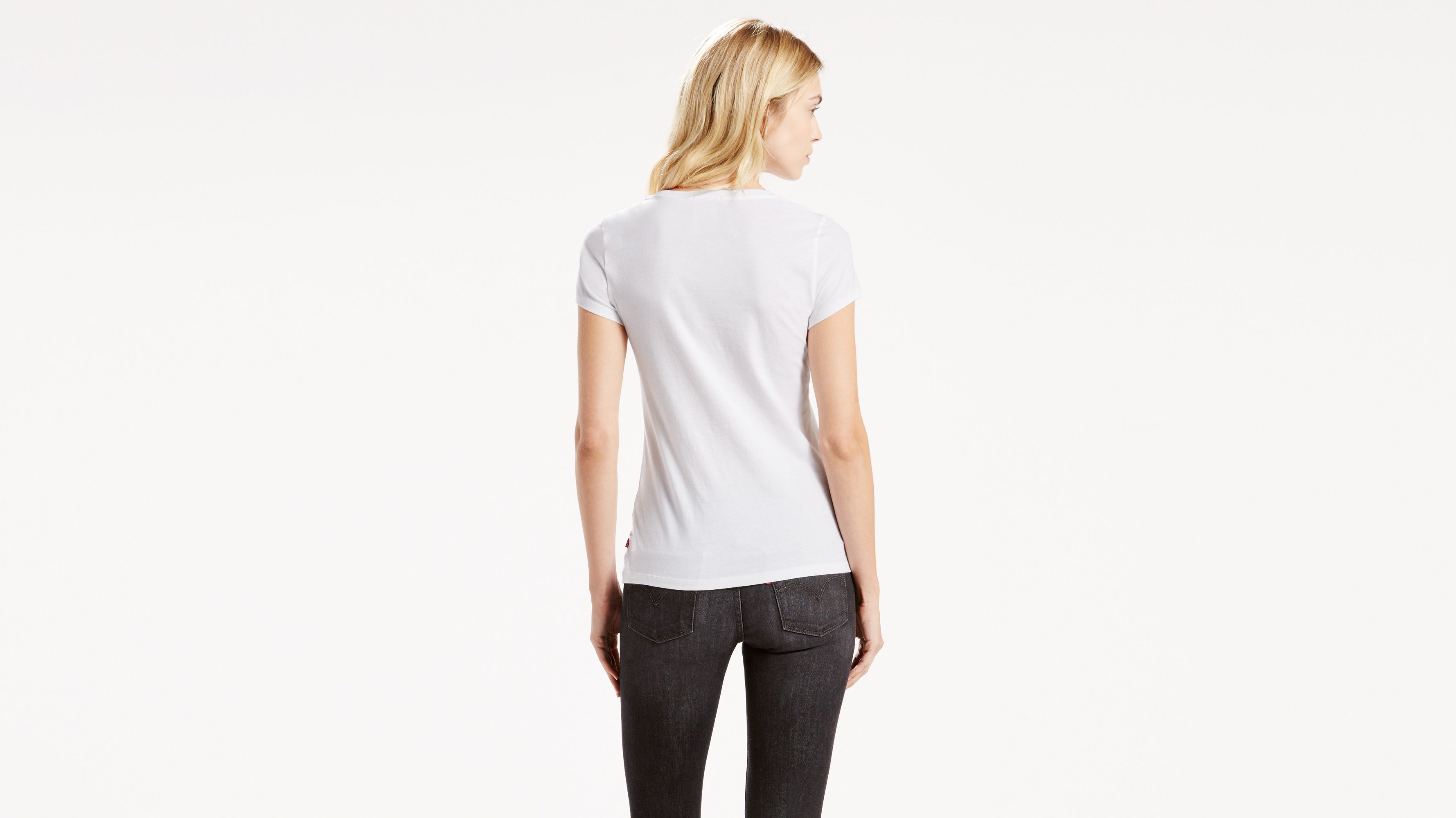 Slim Crewneck Tee Shirt - White | Levi's® US
