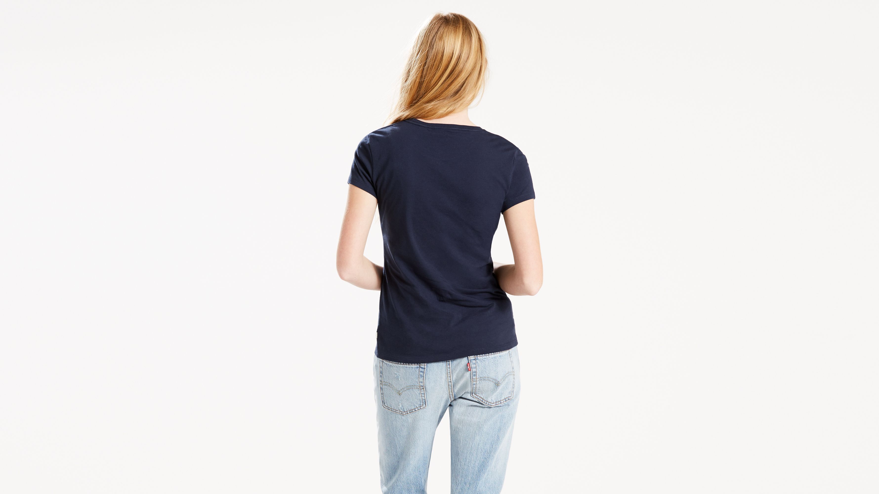 Slim Crewneck Tee Shirt - Blue | Levi's® US