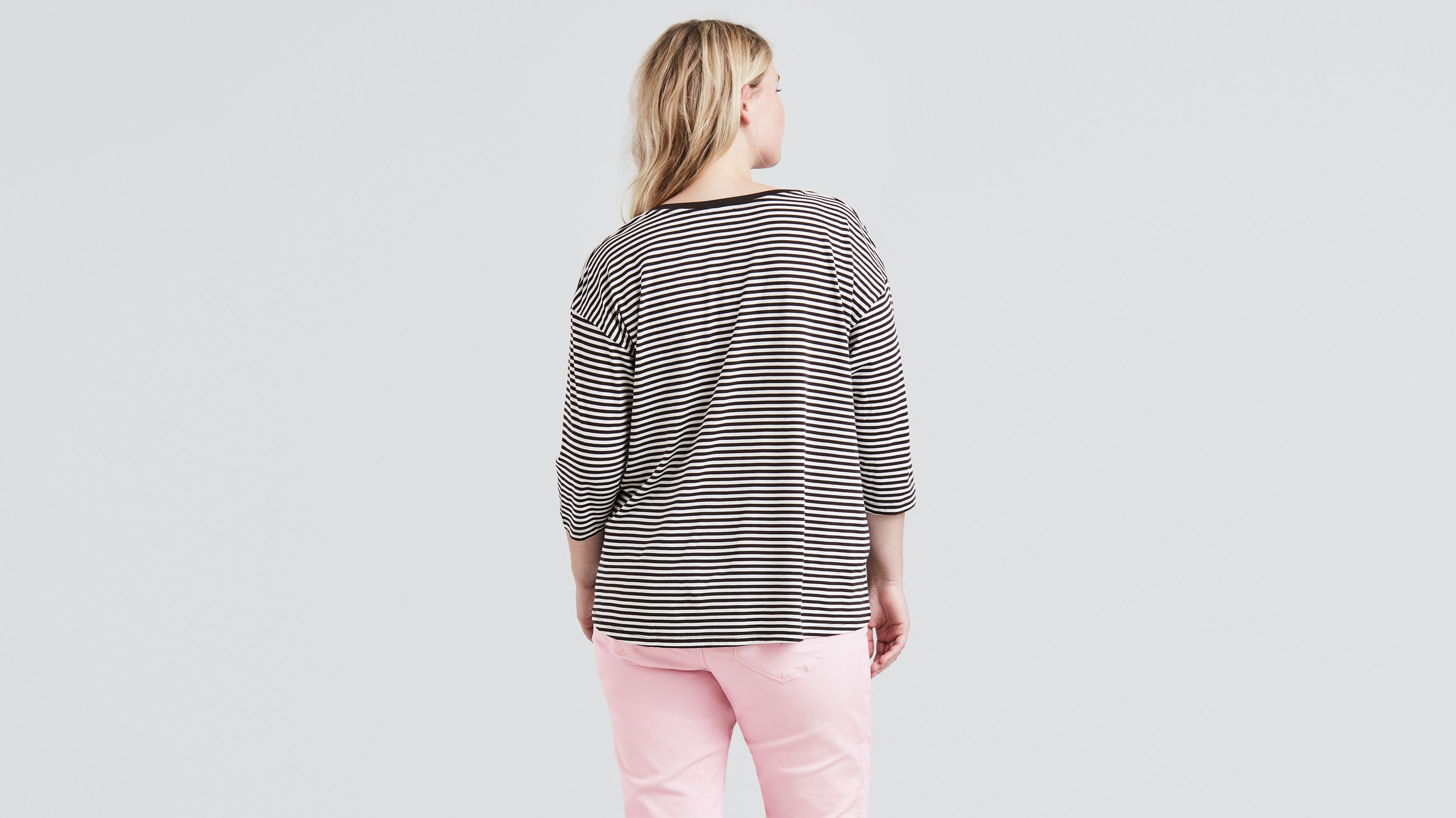Long Sleeve Flowy Tee Shirt (plus Size) - Black | Levi's® US