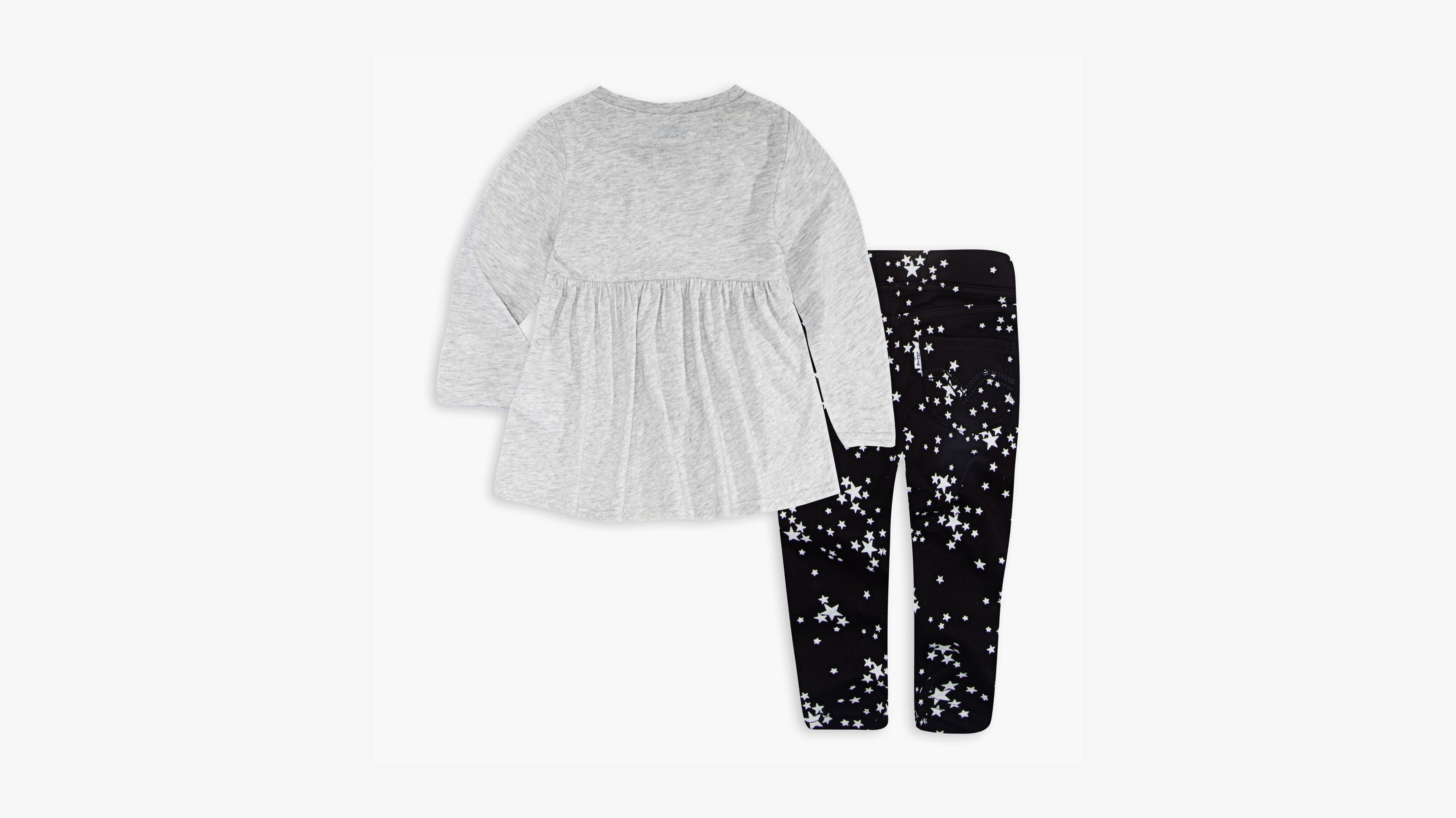 Baby 12-24m Knit Tunic Set - Grey | Levi's® US