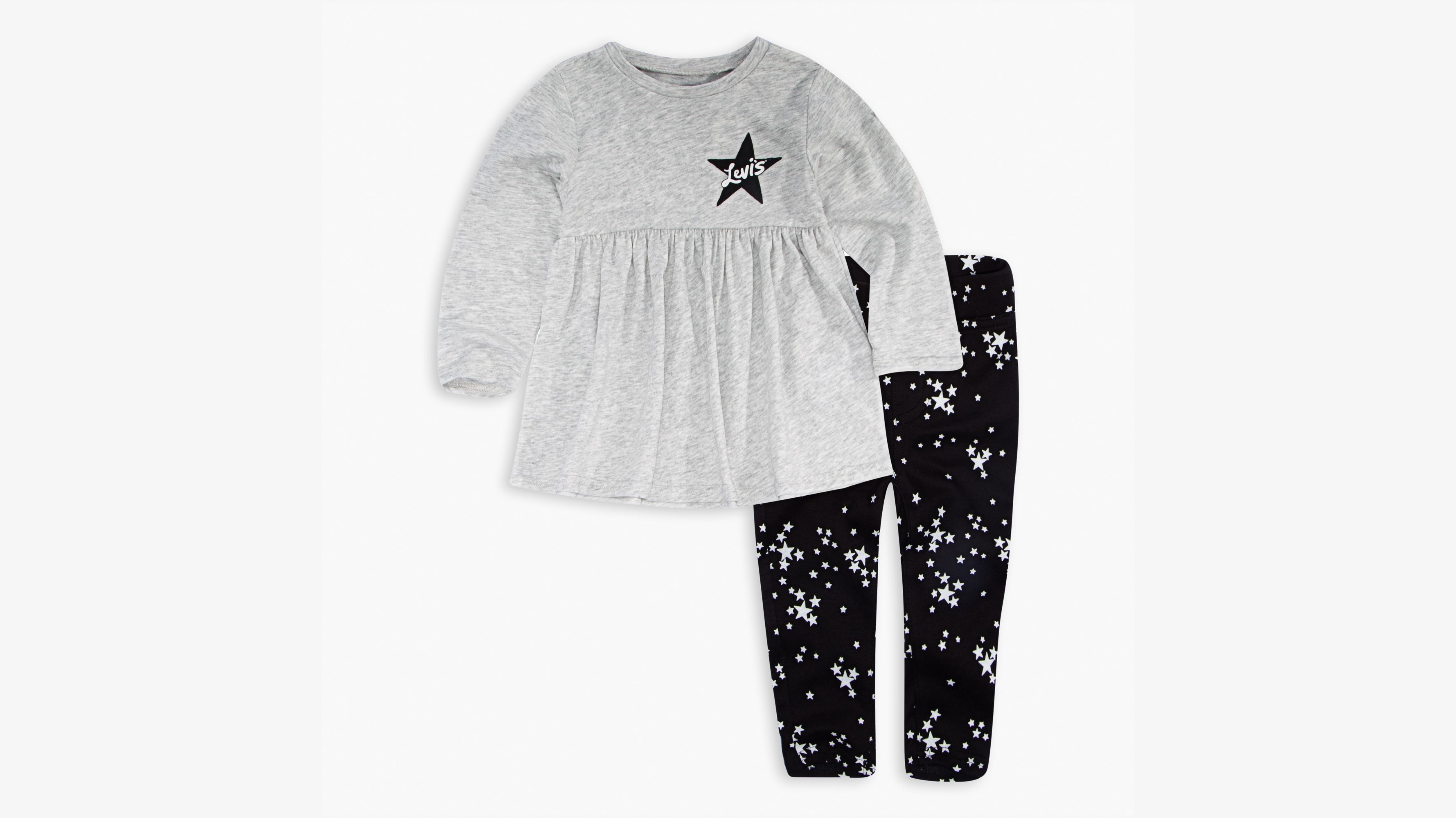 Baby 12-24m Knit Tunic Set - Grey | Levi's® US