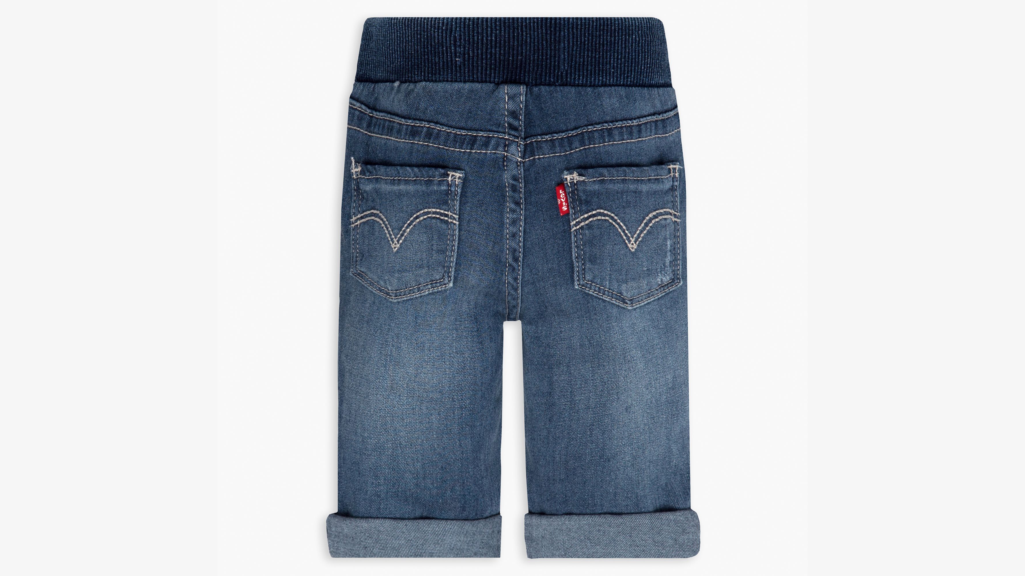 Rib Skinny Baby Jeans 0-12m - Medium Wash | Levi's® US