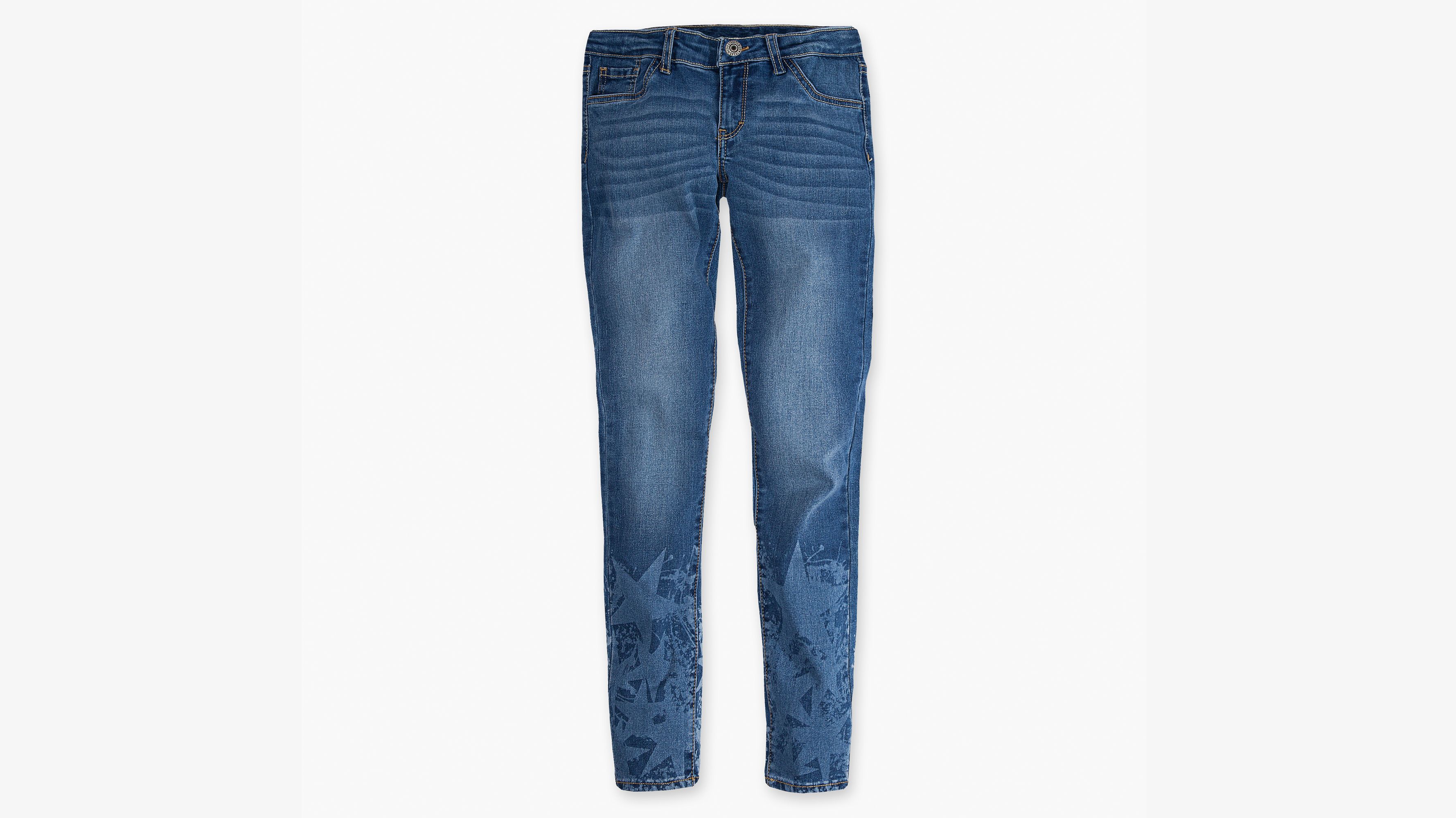 710 Super Skinny Big Girls Jeans 7-16 - Medium Wash | Levi's® US