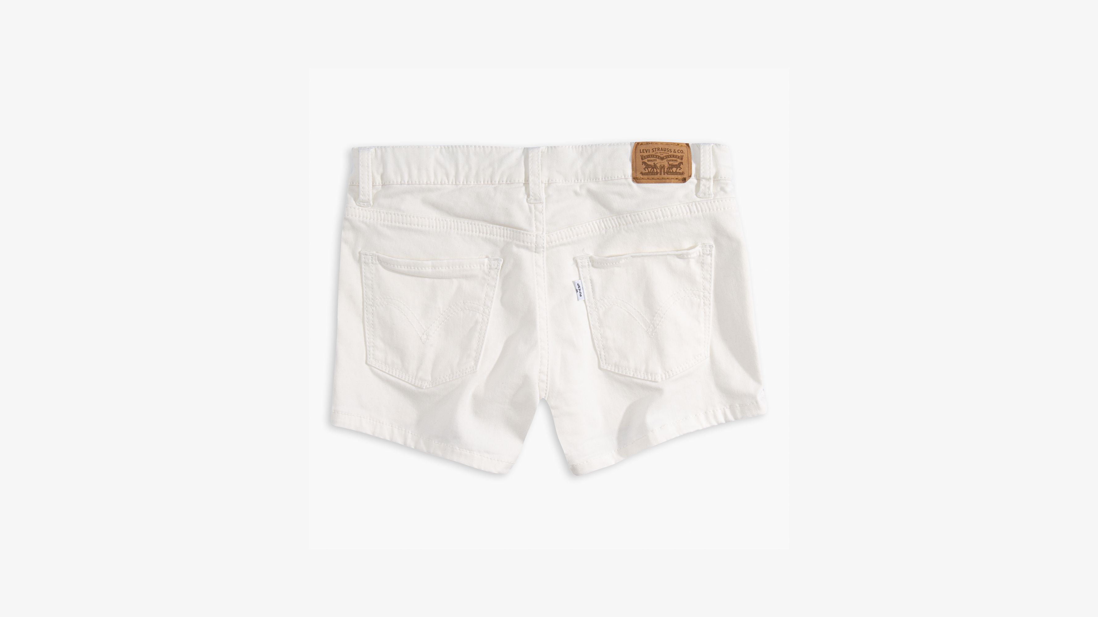 Little Girls 4-6x Jet Set Shorts - White | Levi's® US
