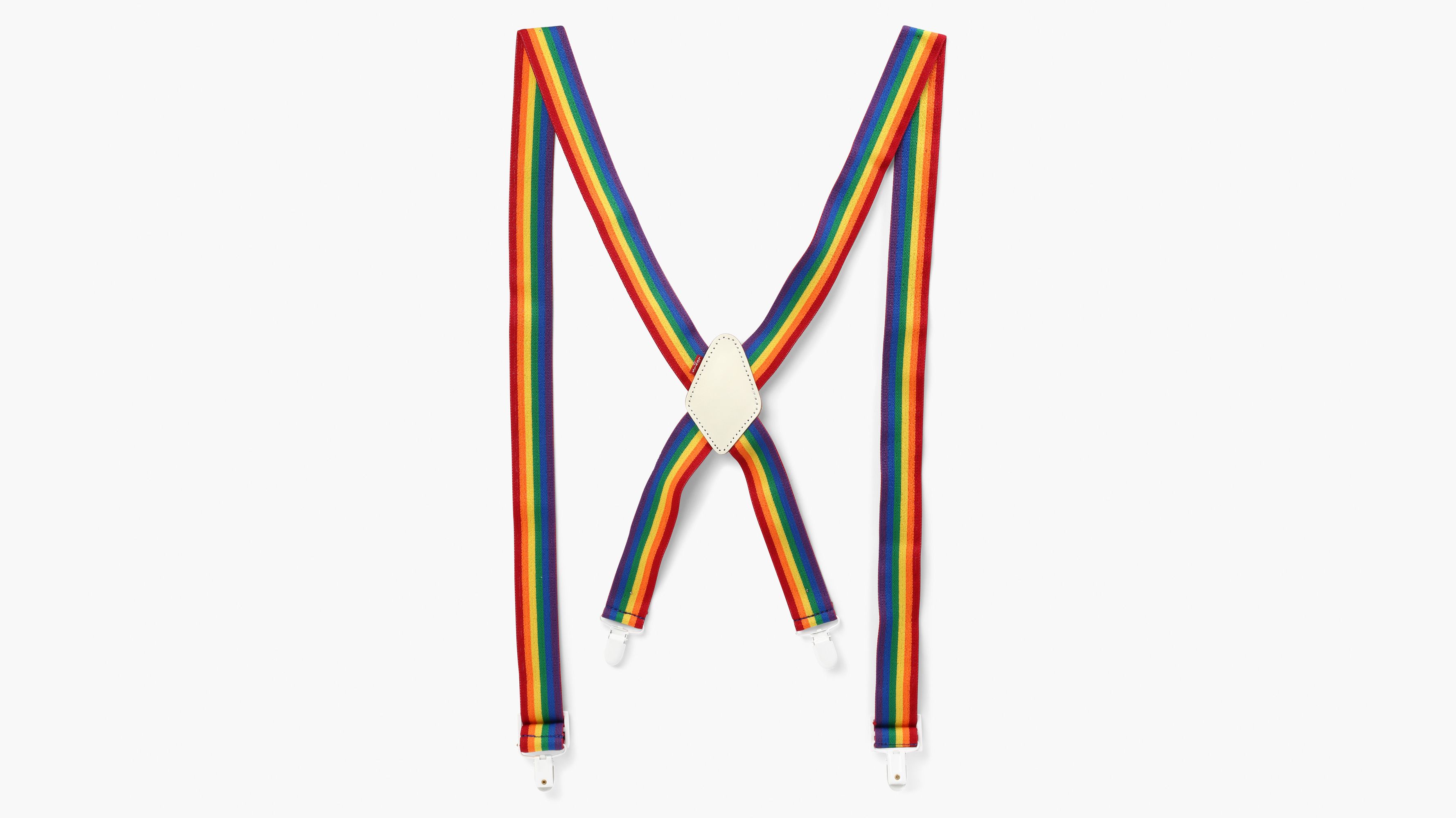 Levi's® Pride Suspenders - Multi-color | Levi's® US