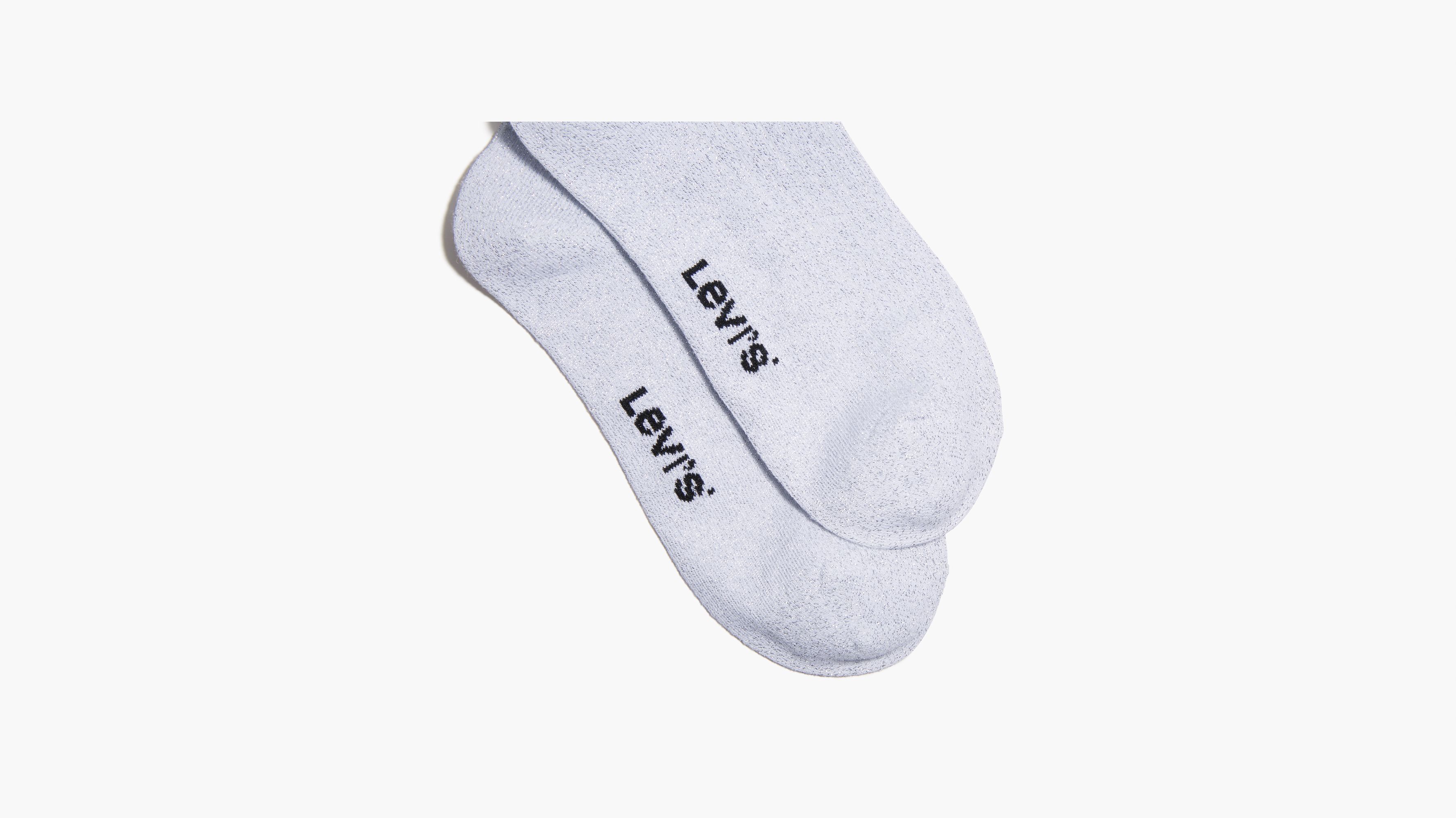 Lurex Sport Ankle Socks - Grey | Levi's® US