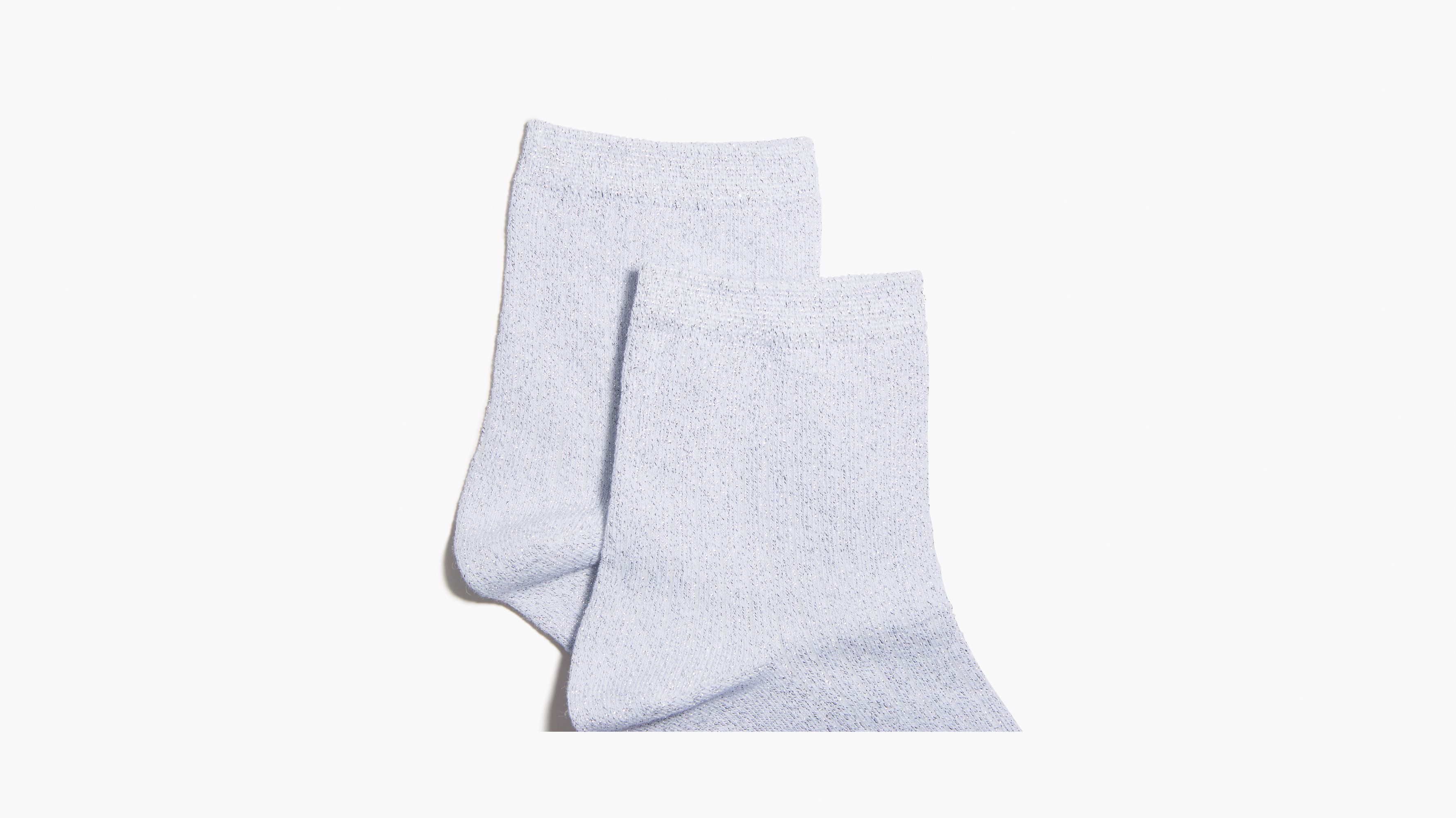 Lurex Sport Ankle Socks - Grey | Levi's® US