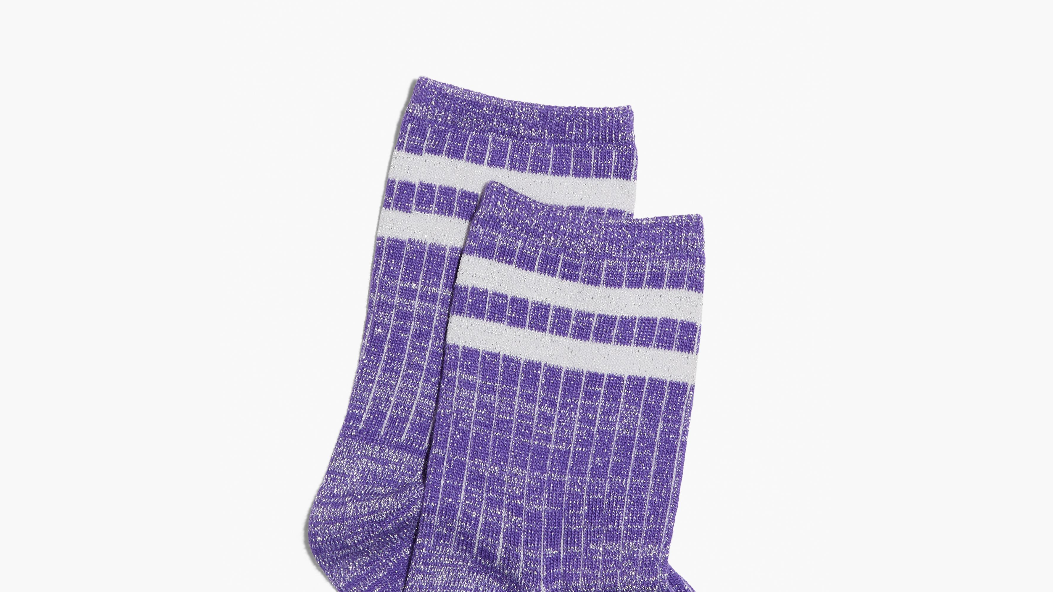 Short Lurex Socks - Purple | Levi's® US