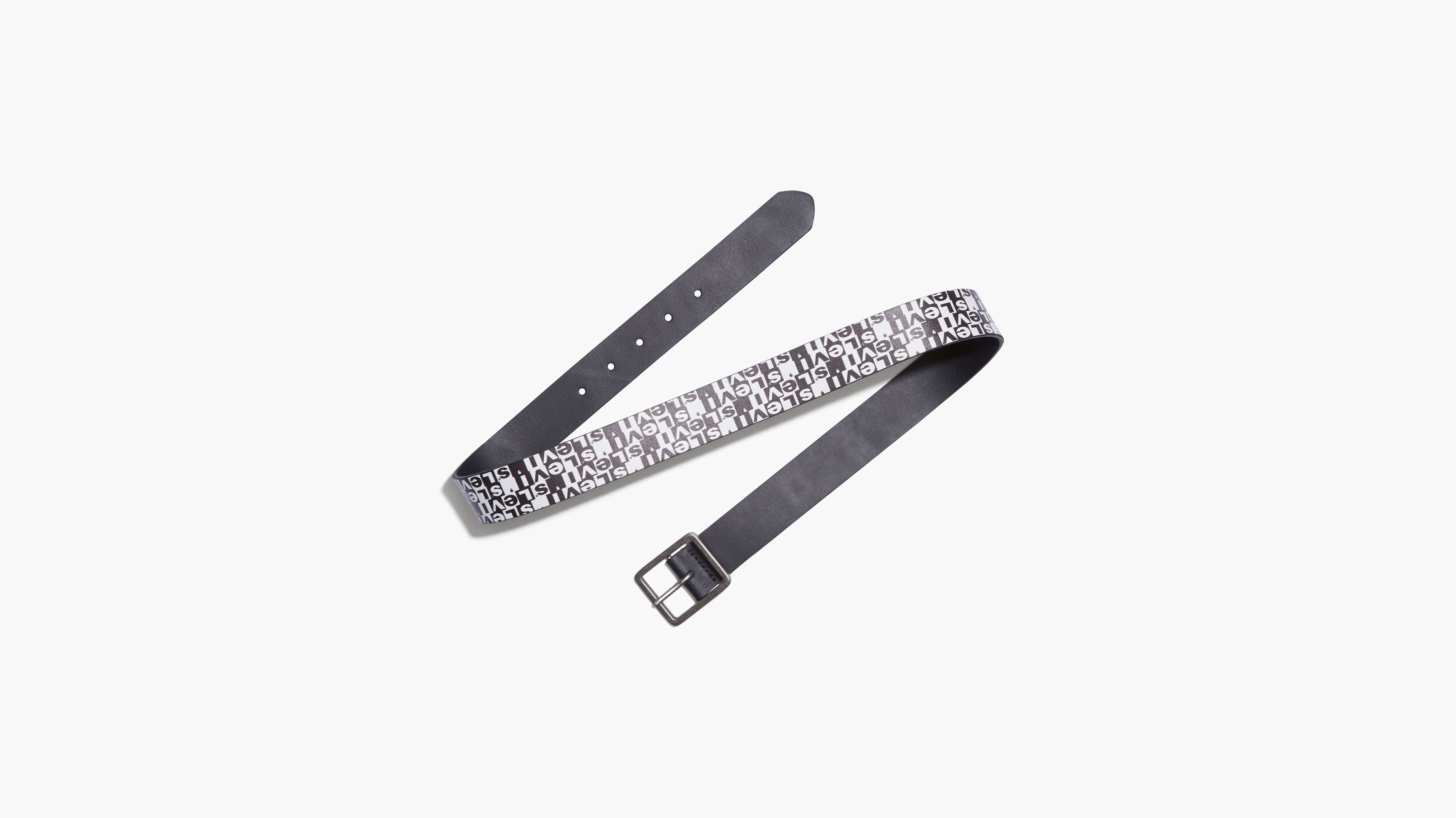 Levi's® Logo Reversible Belt - Black | Levi's® US