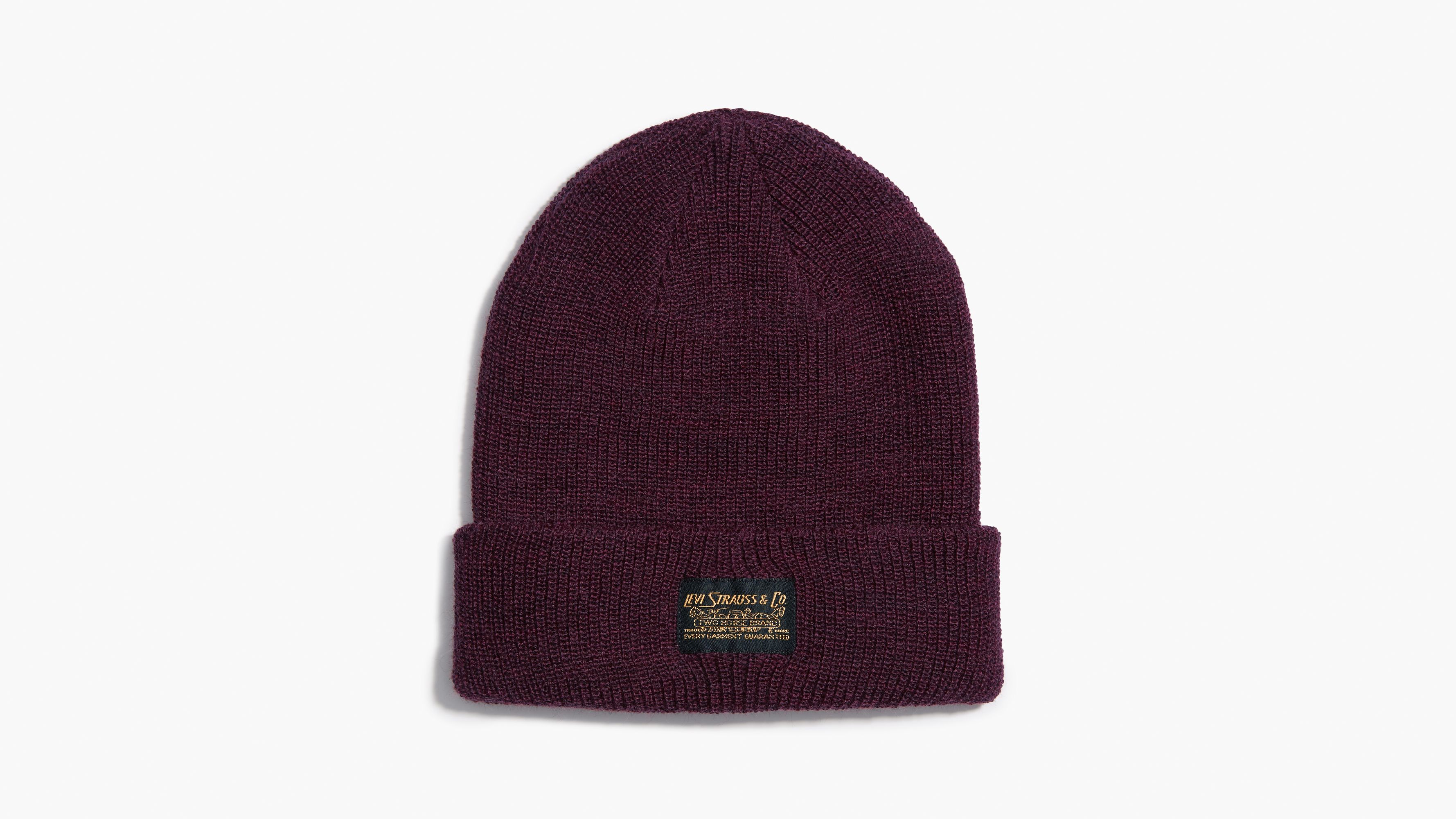 Turn Up Beanie - Red | Levi's® US