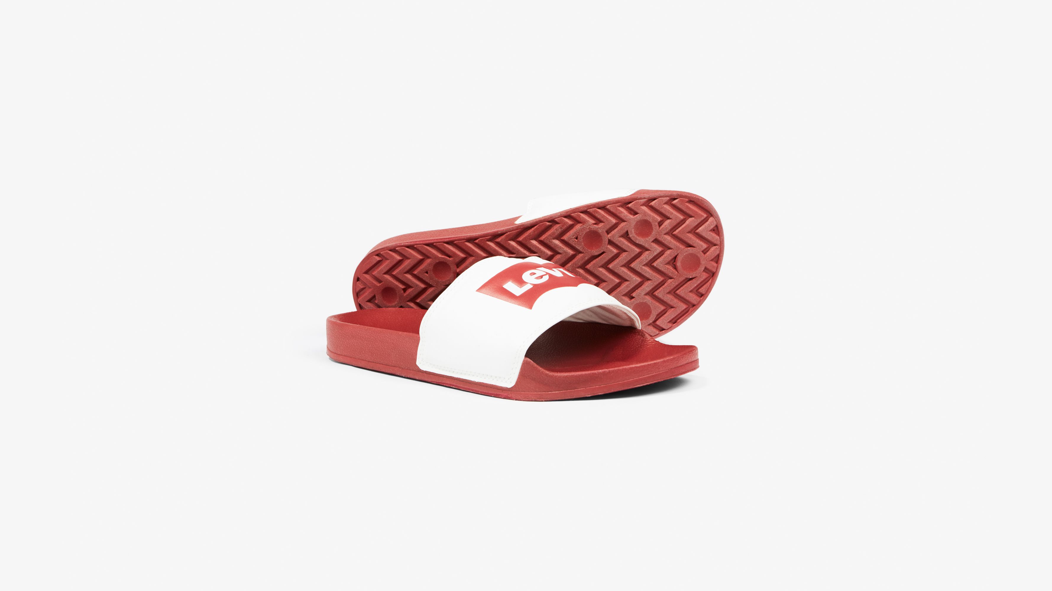 Levi’s® Batwing Slide Sandal - Red | Levi's® NL