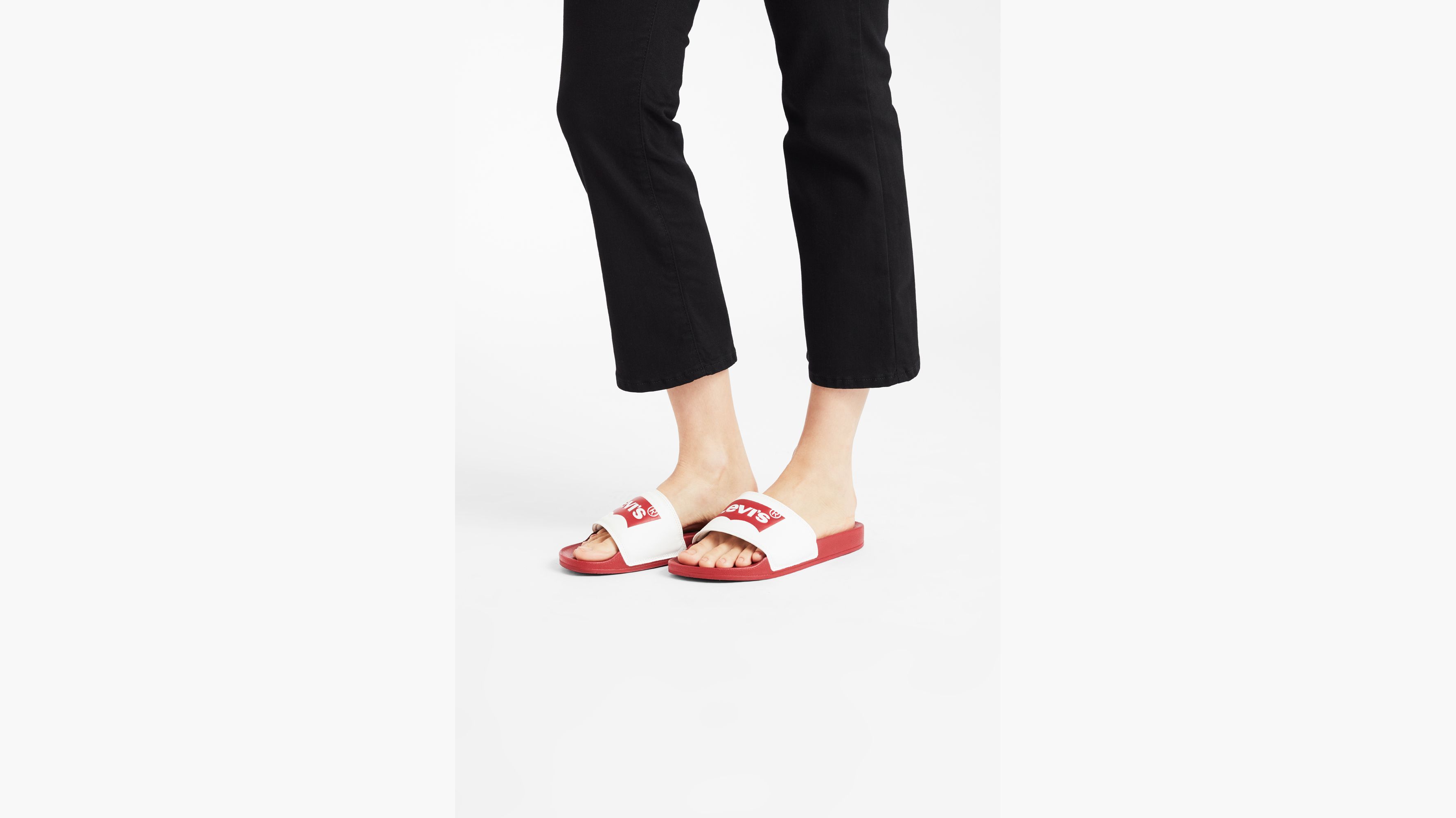 Levi’s® Batwing Slide Sandal - Rouge | Levi's® BE
