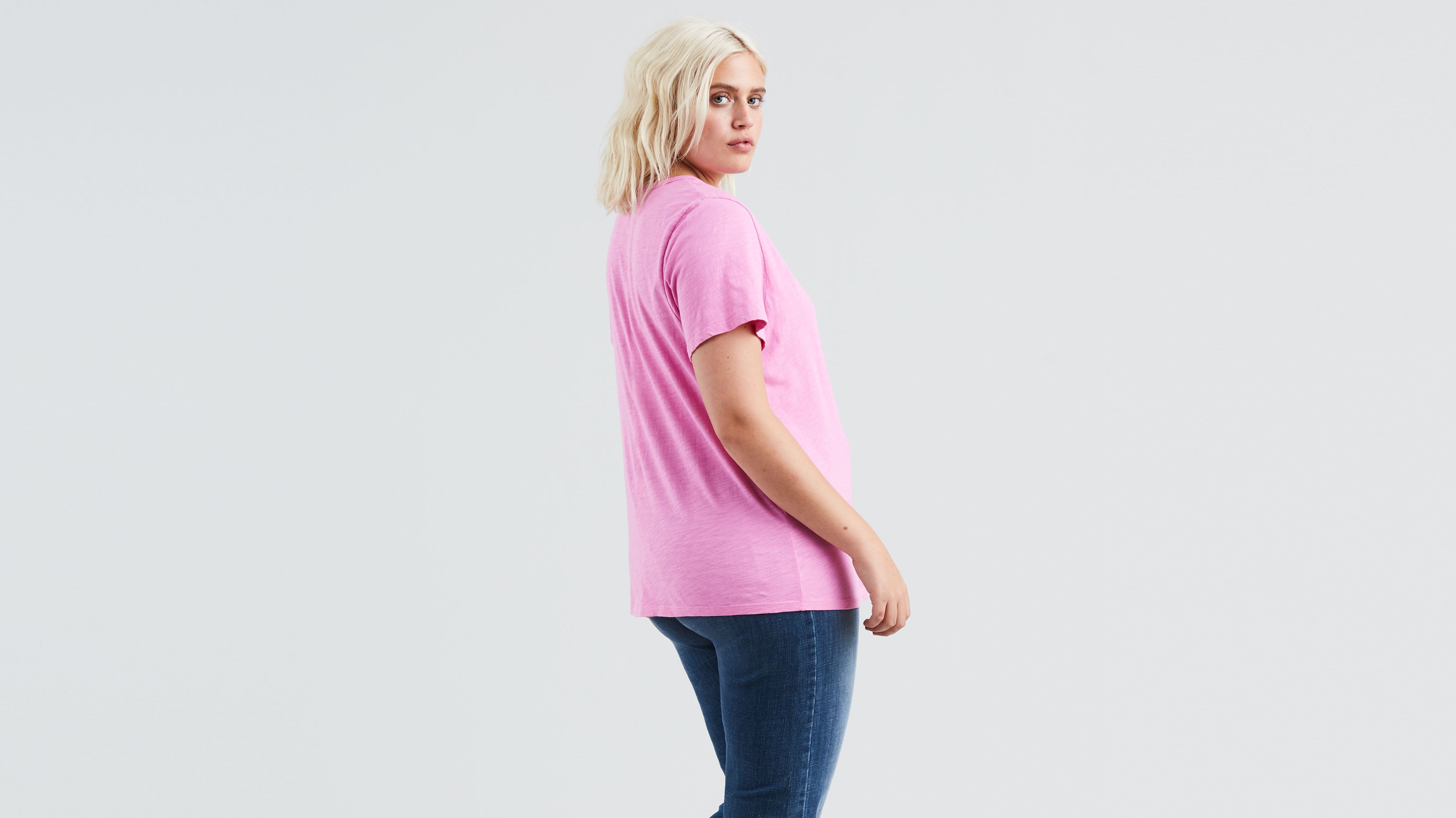 Cali Tee Shirt (plus Size) - Pink | Levi's® US
