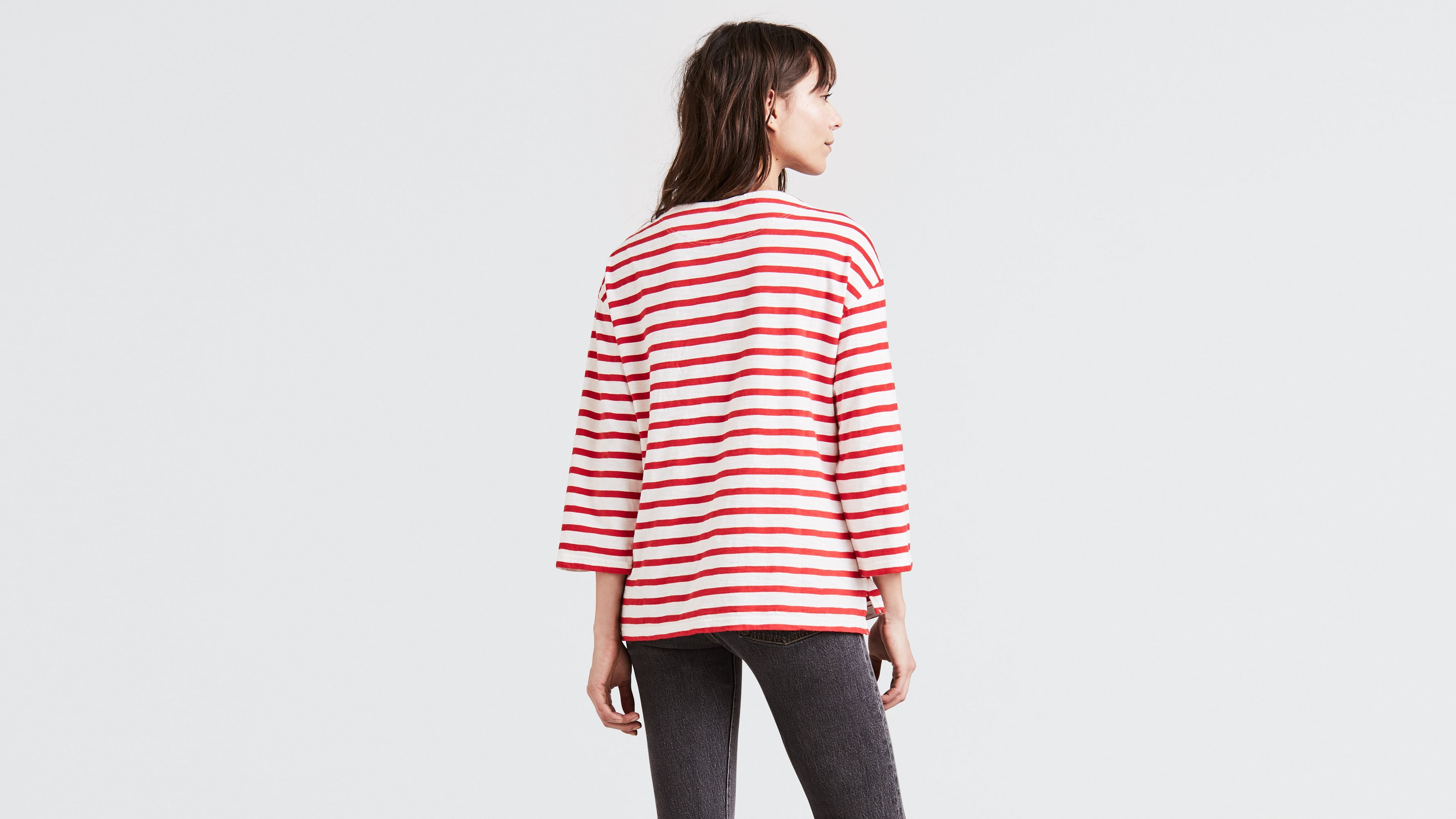 Longsleeve Sailor Tee - Red | Levi's® US