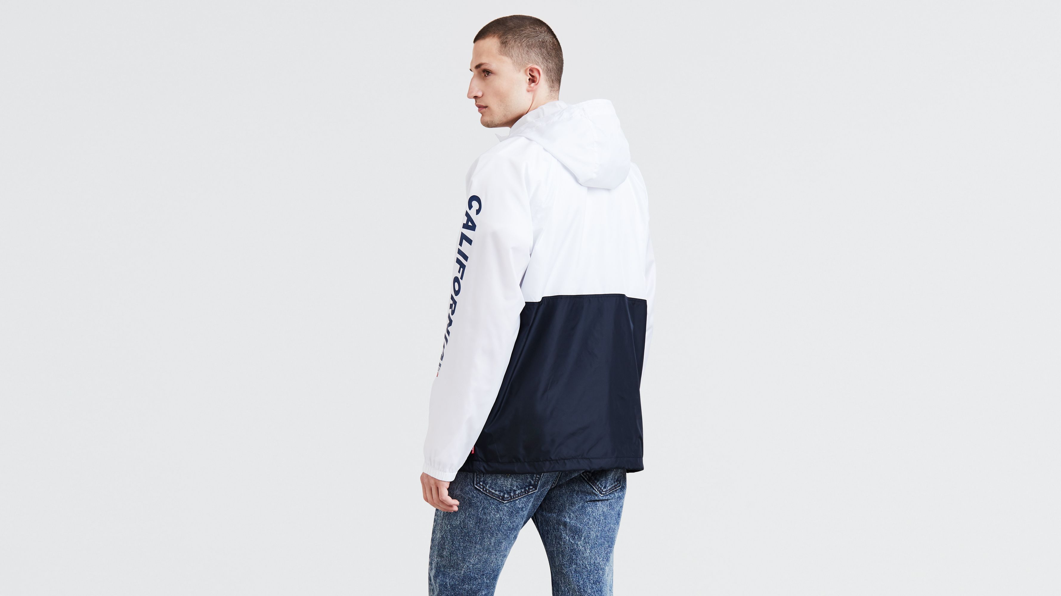 Packable Sport Anorak Jacket - Blue | Levi's® US