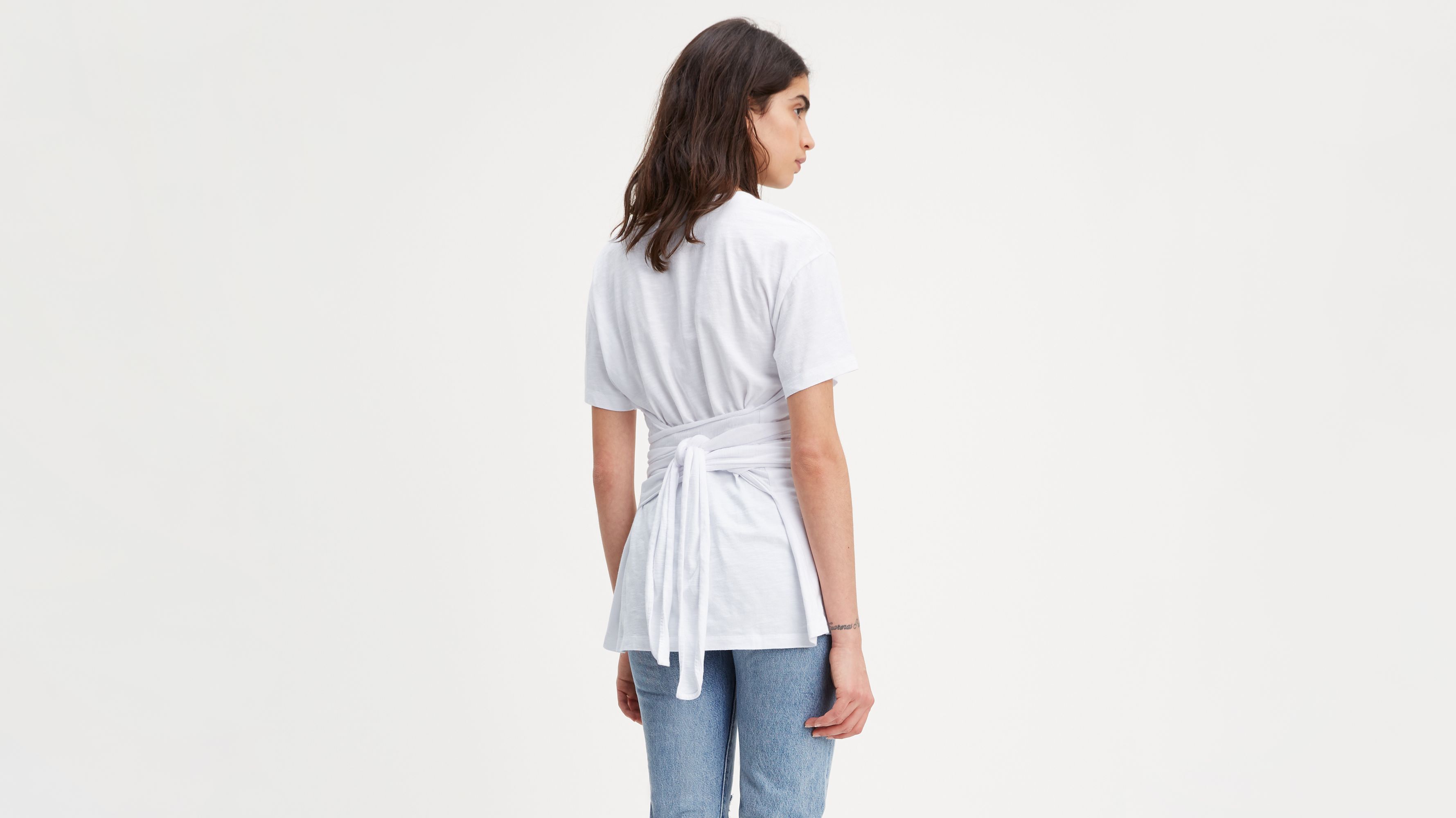 Wrap Tee - White | Levi's® US