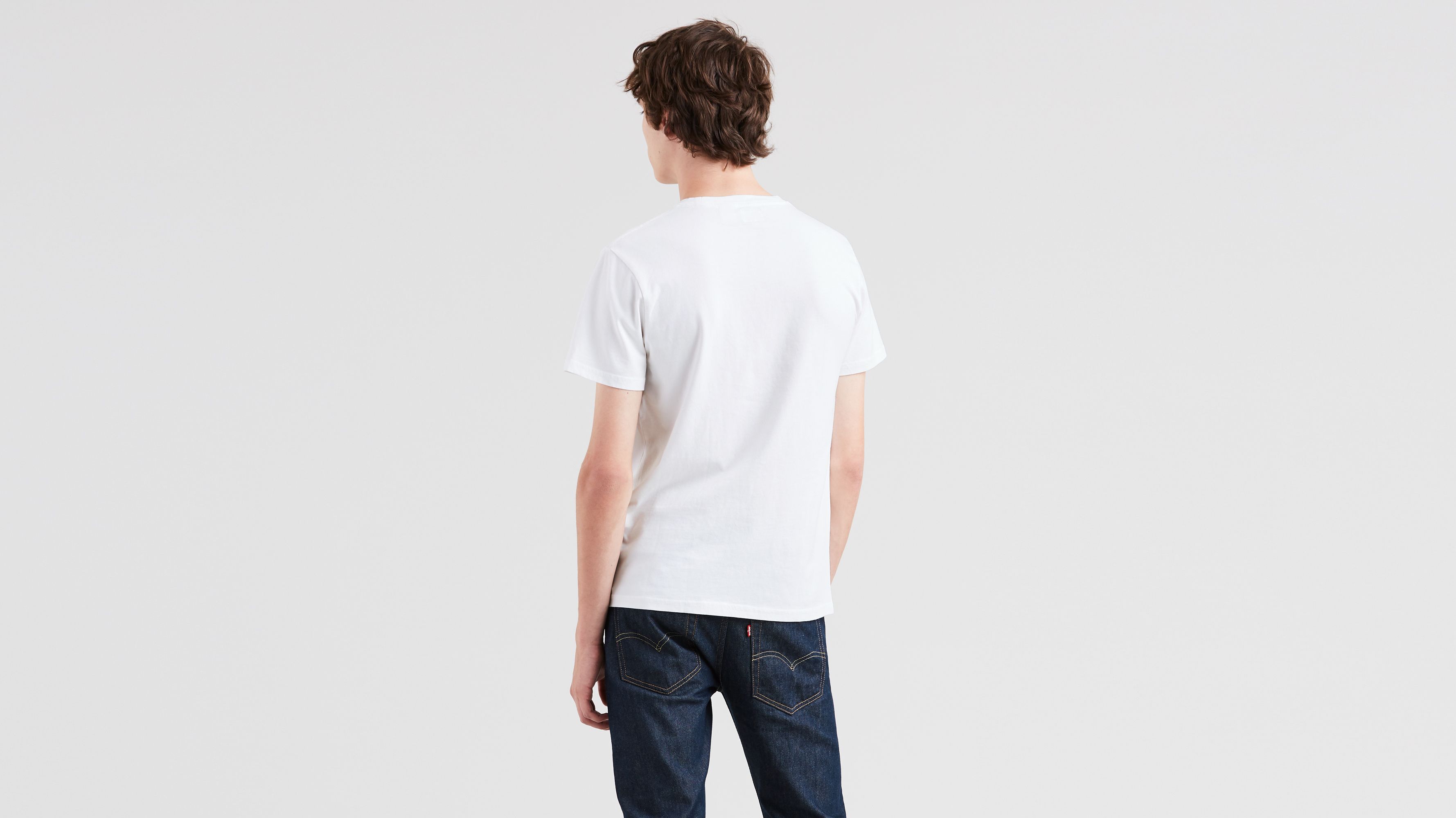 Oversized L Tab Tee Shirt - White | Levi's® US