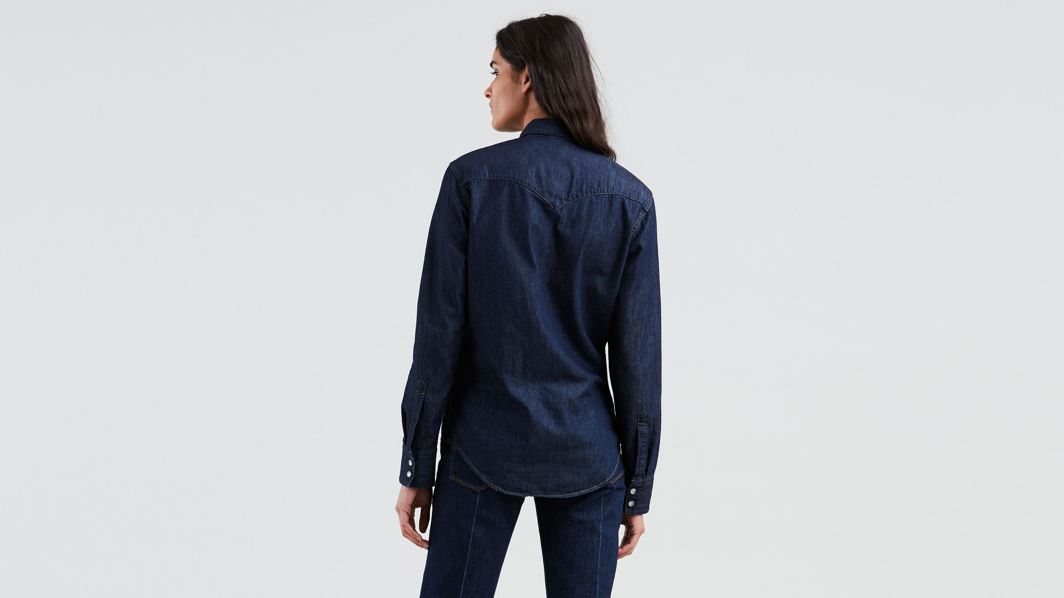 Levi’s® X Karla Original Red Pocket Shirt (unisex) - Dark Wash | Levi's® US