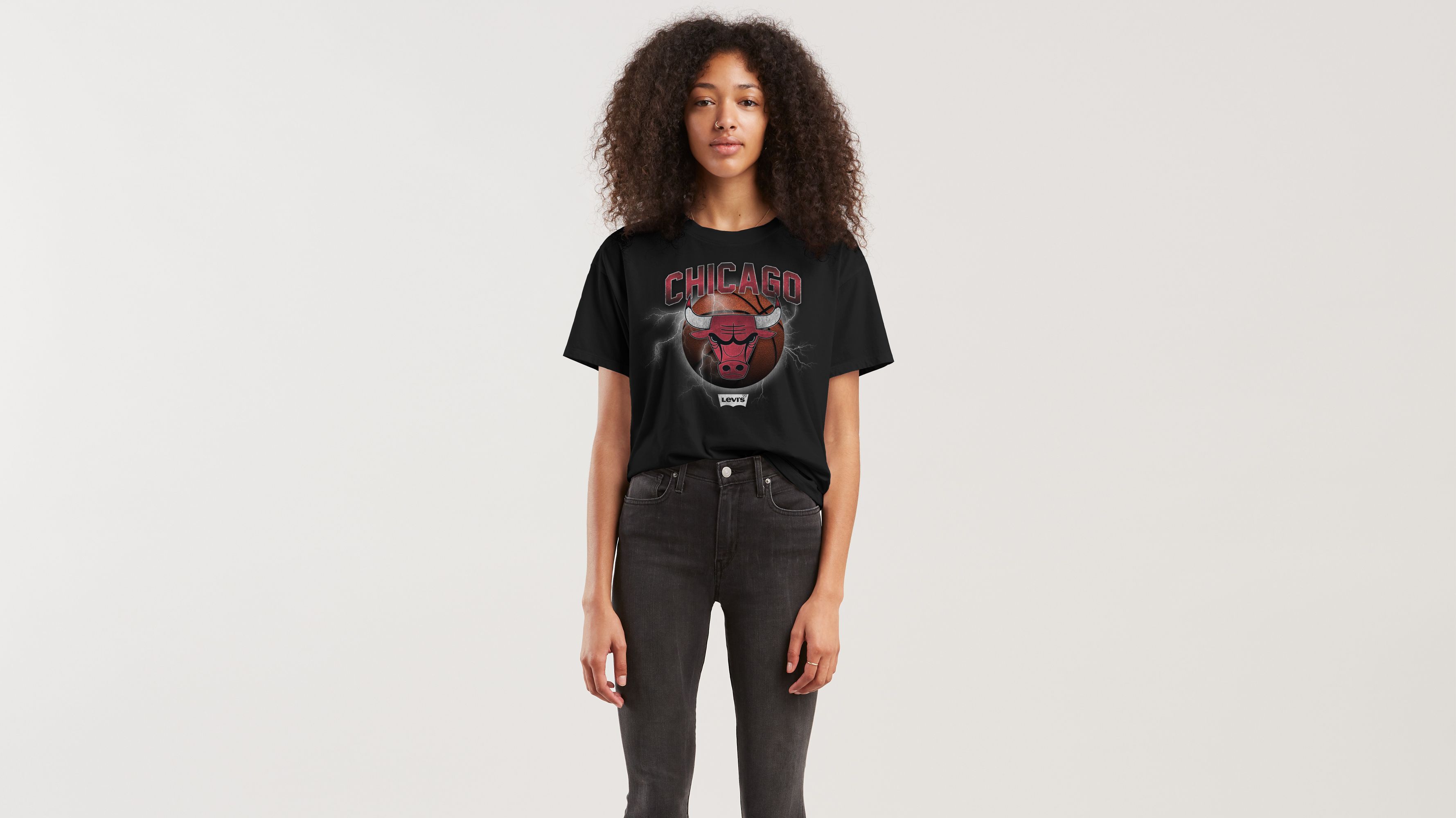 Levi's® NBA Short Sleeve Tee Shirt - Black | Levi's® US